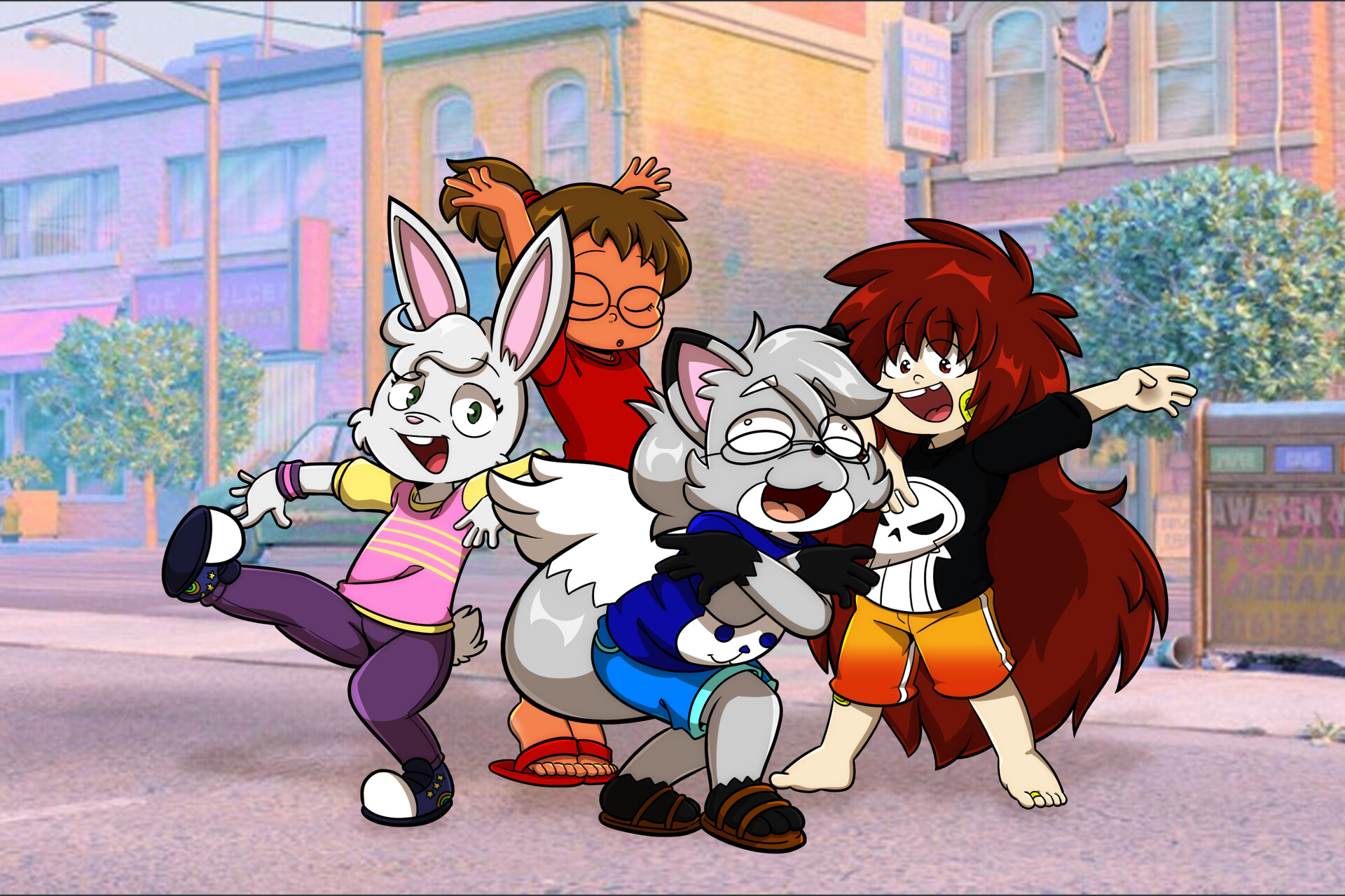 ArtStation - Fanart: Nerd Poses!