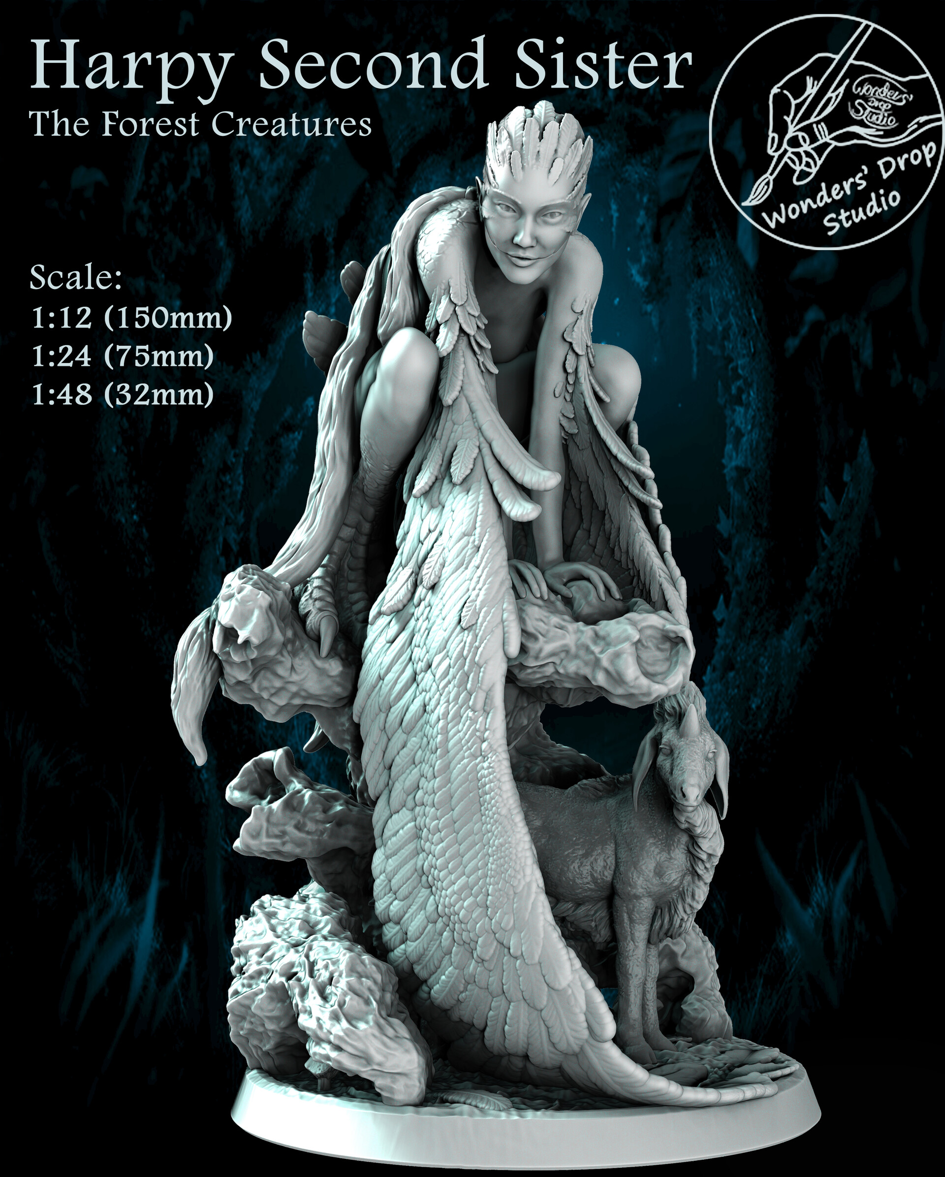 ArtStation - Harpy Second Sister