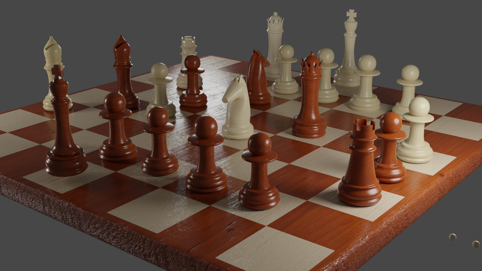 ArtStation - Chess set