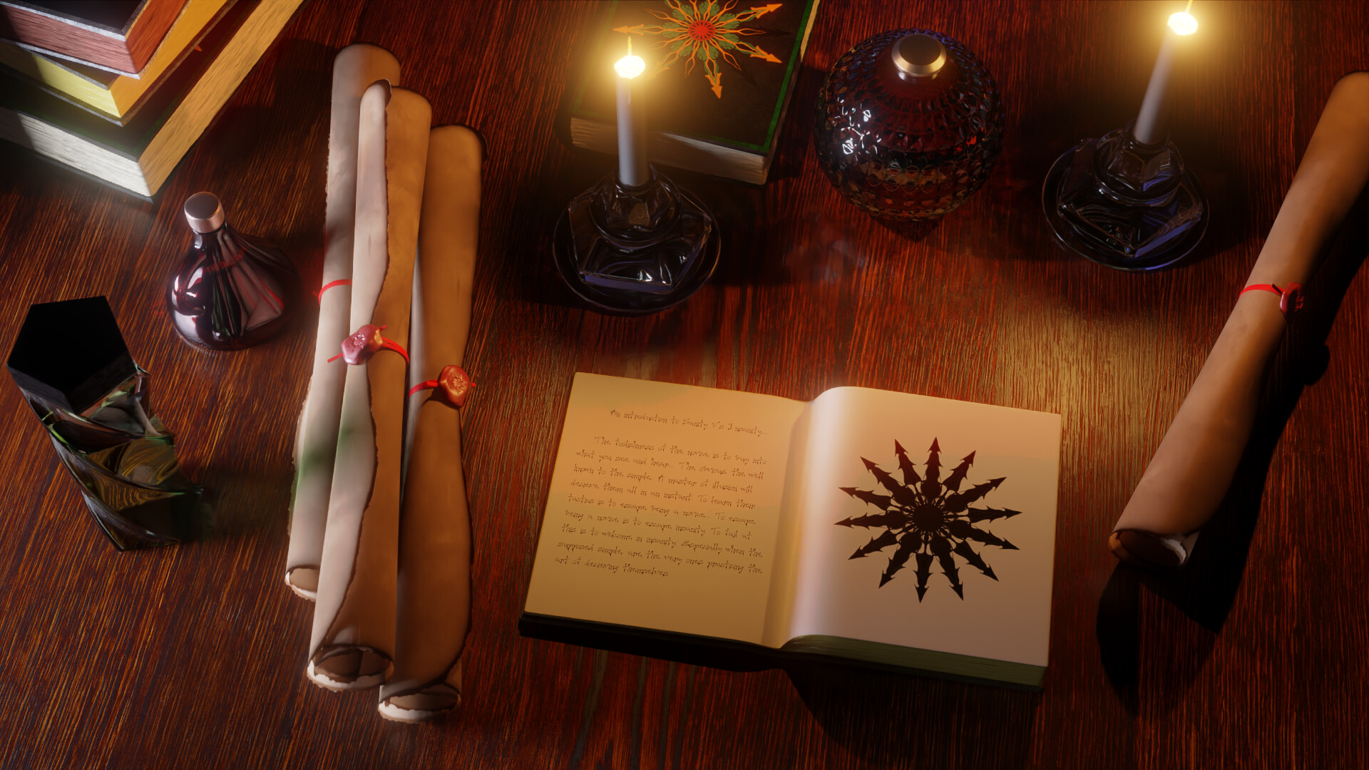 ArtStation - Wizard's Table