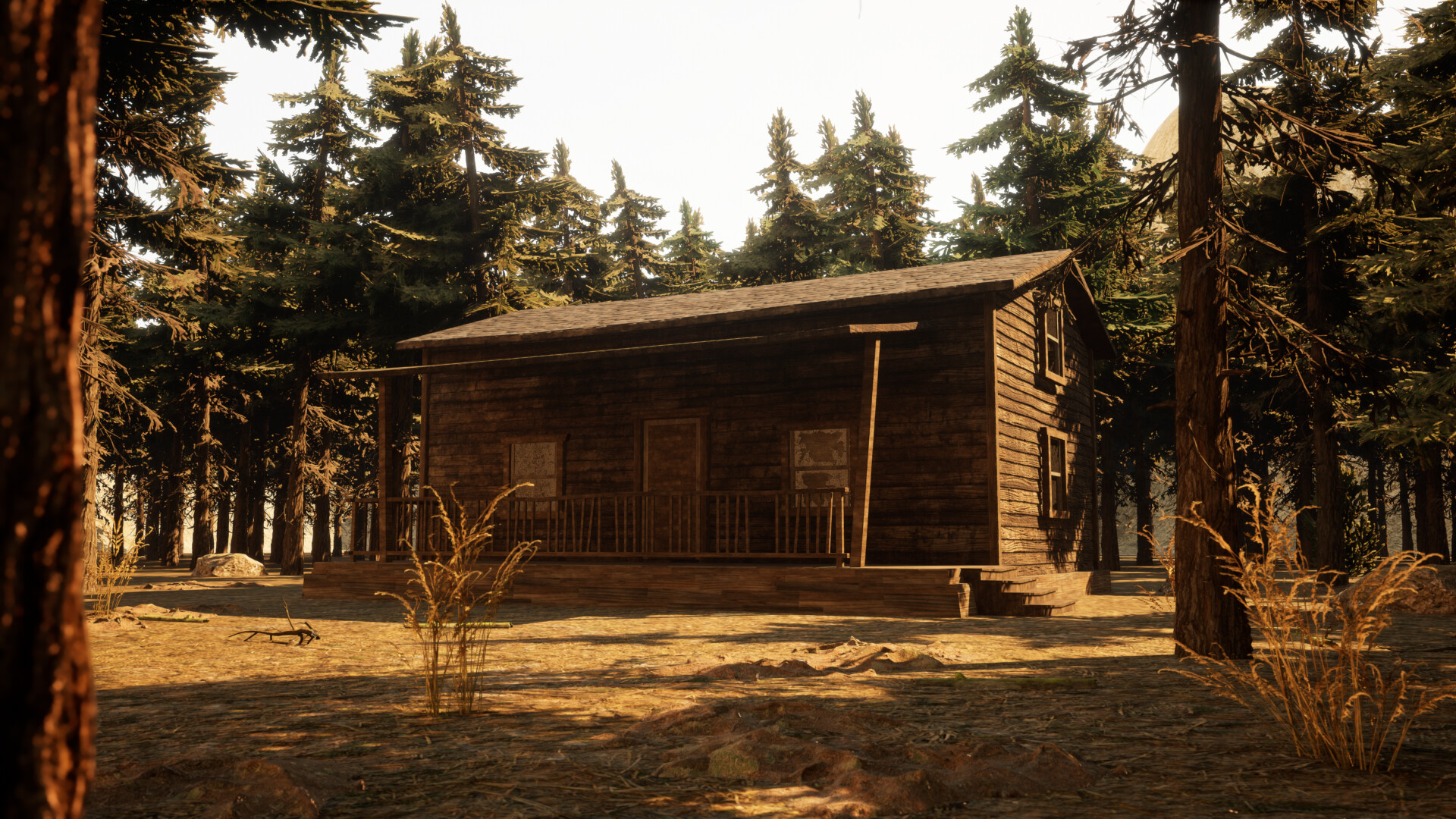 ArtStation - Abandoned Cabin