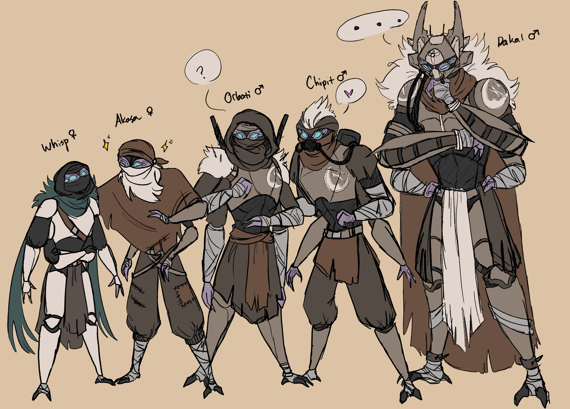 ArtStation - Eliksni Lineup