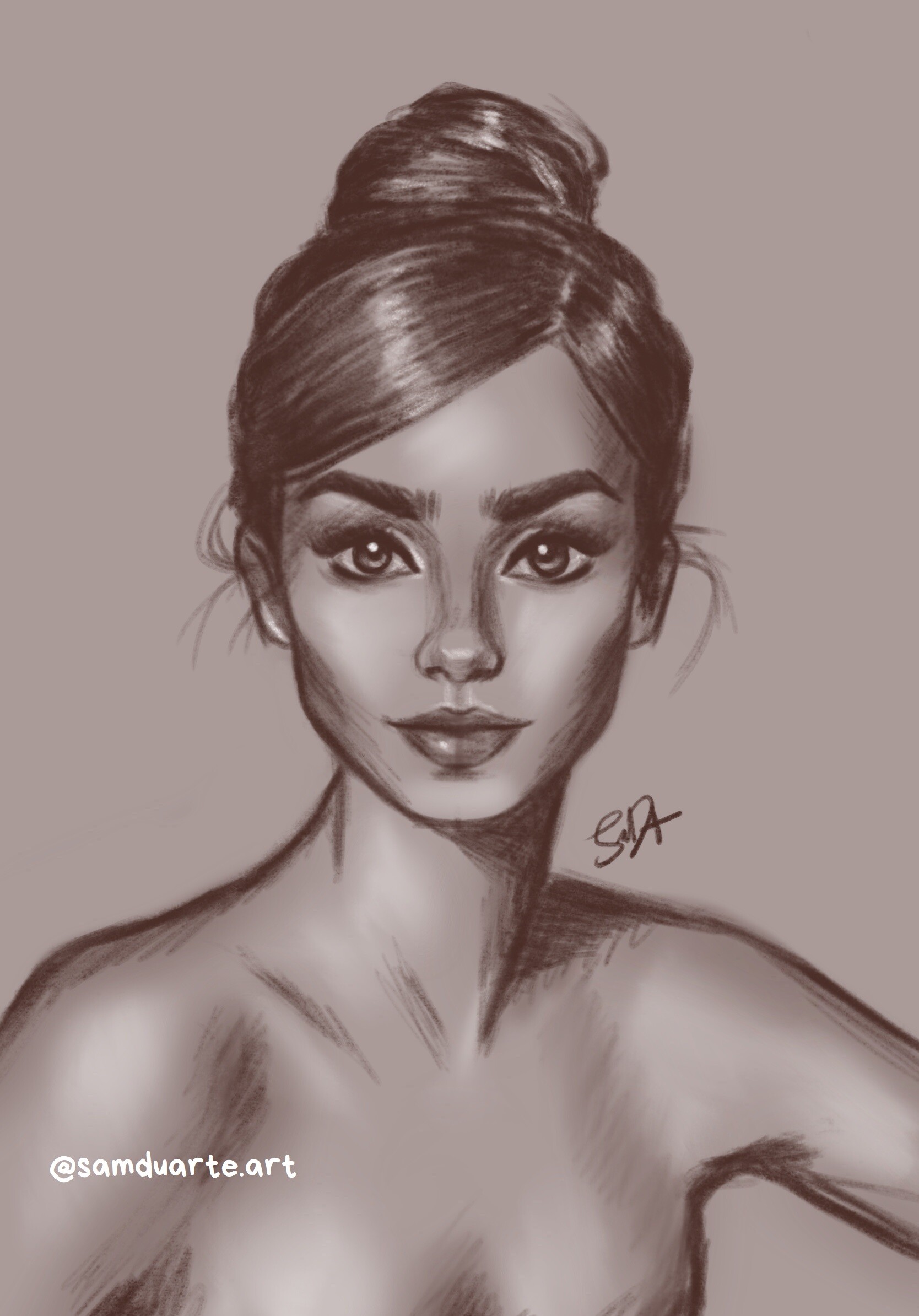ArtStation - Lily Collins
