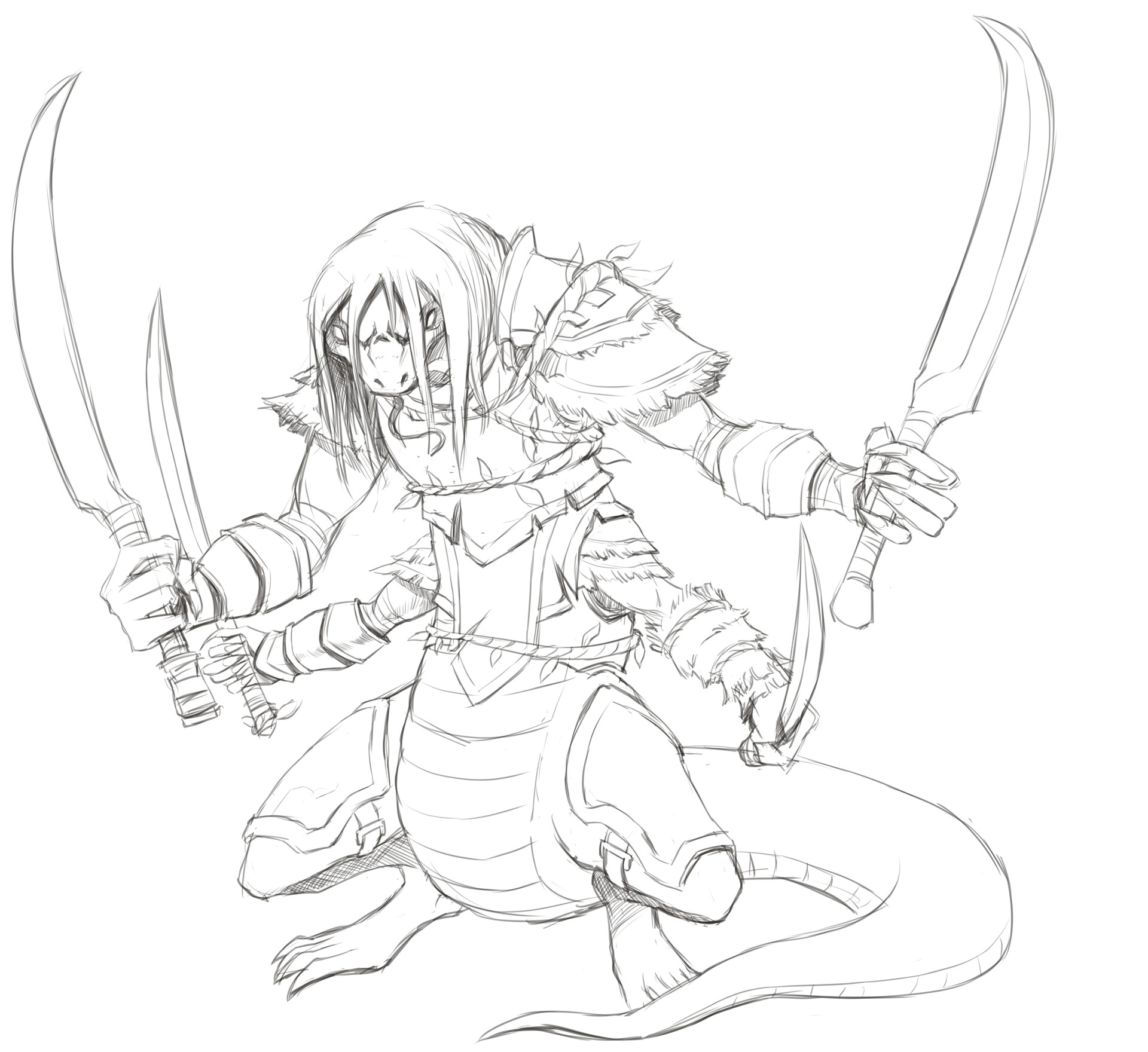 ArtStation - Lizardmen concept