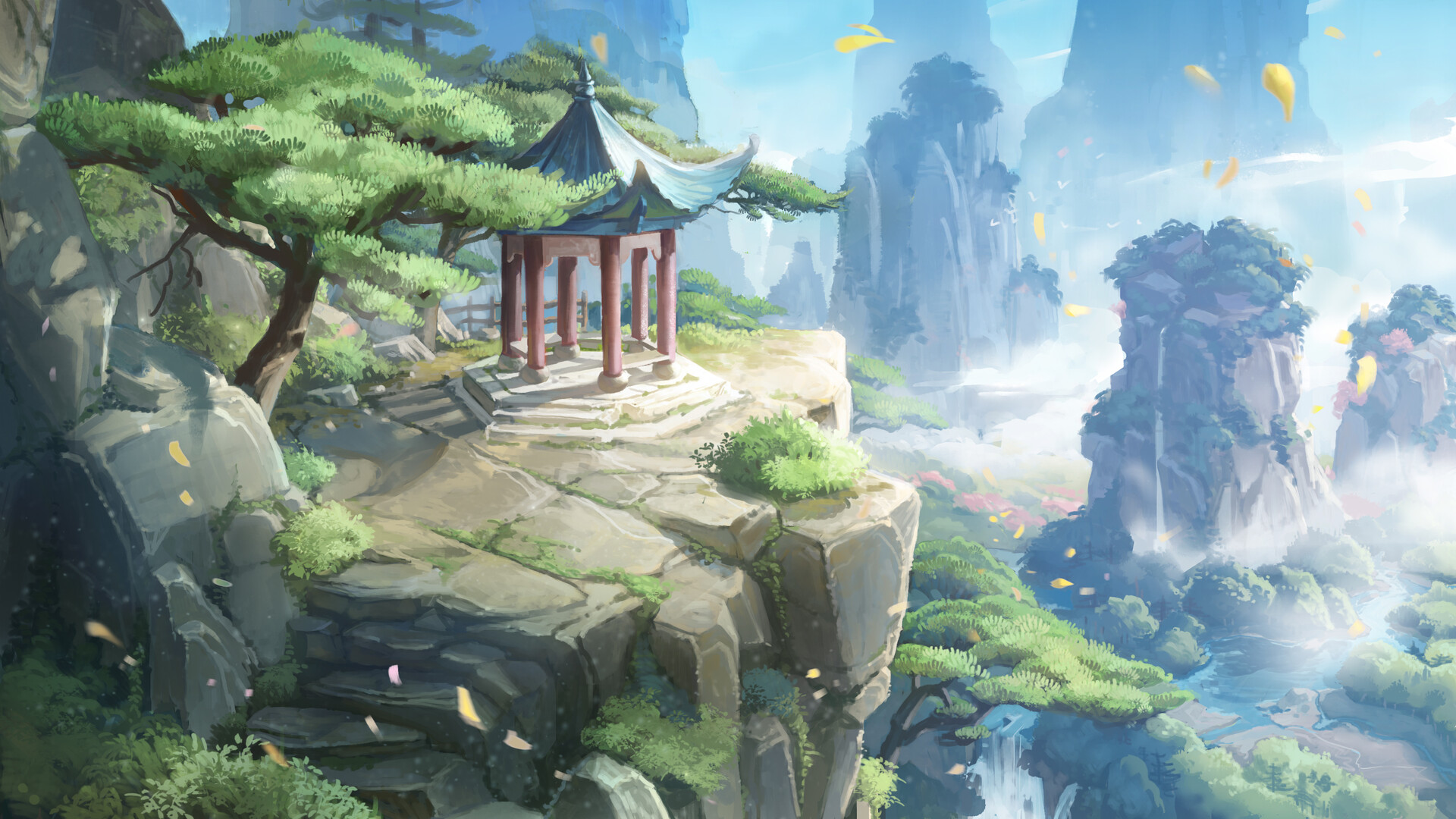 ArtStation - scene painting