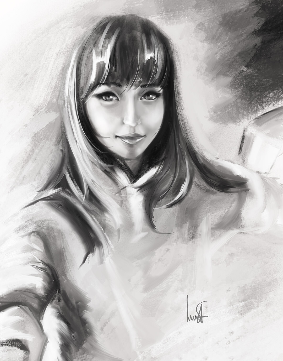 ArtStation - Portrait of May - 3