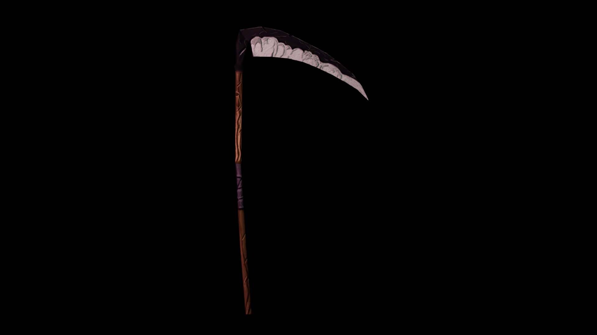 ArtStation - Hand Painted Scythe