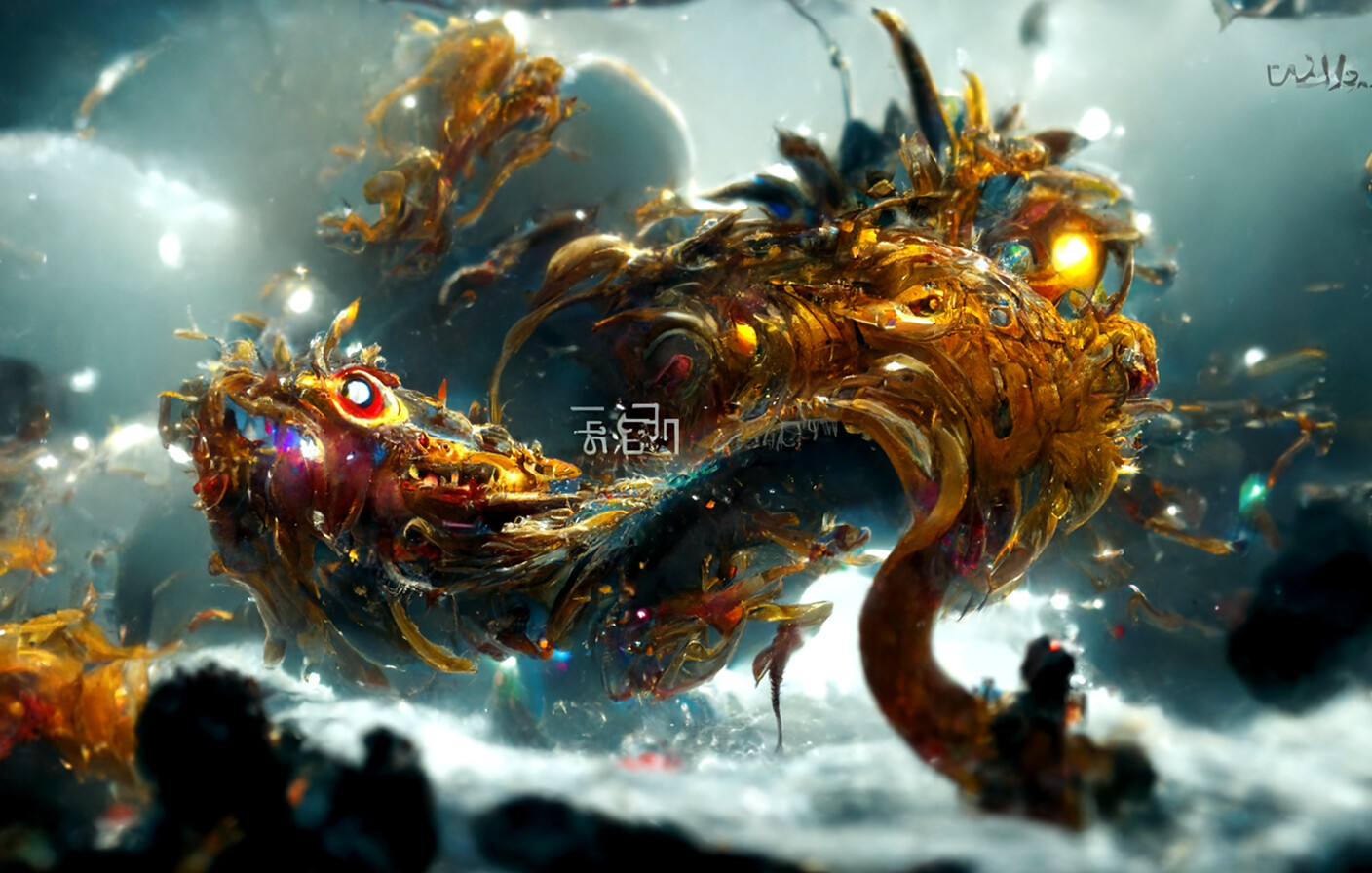 ArtStation - The carp has leaped through the dragon's gate