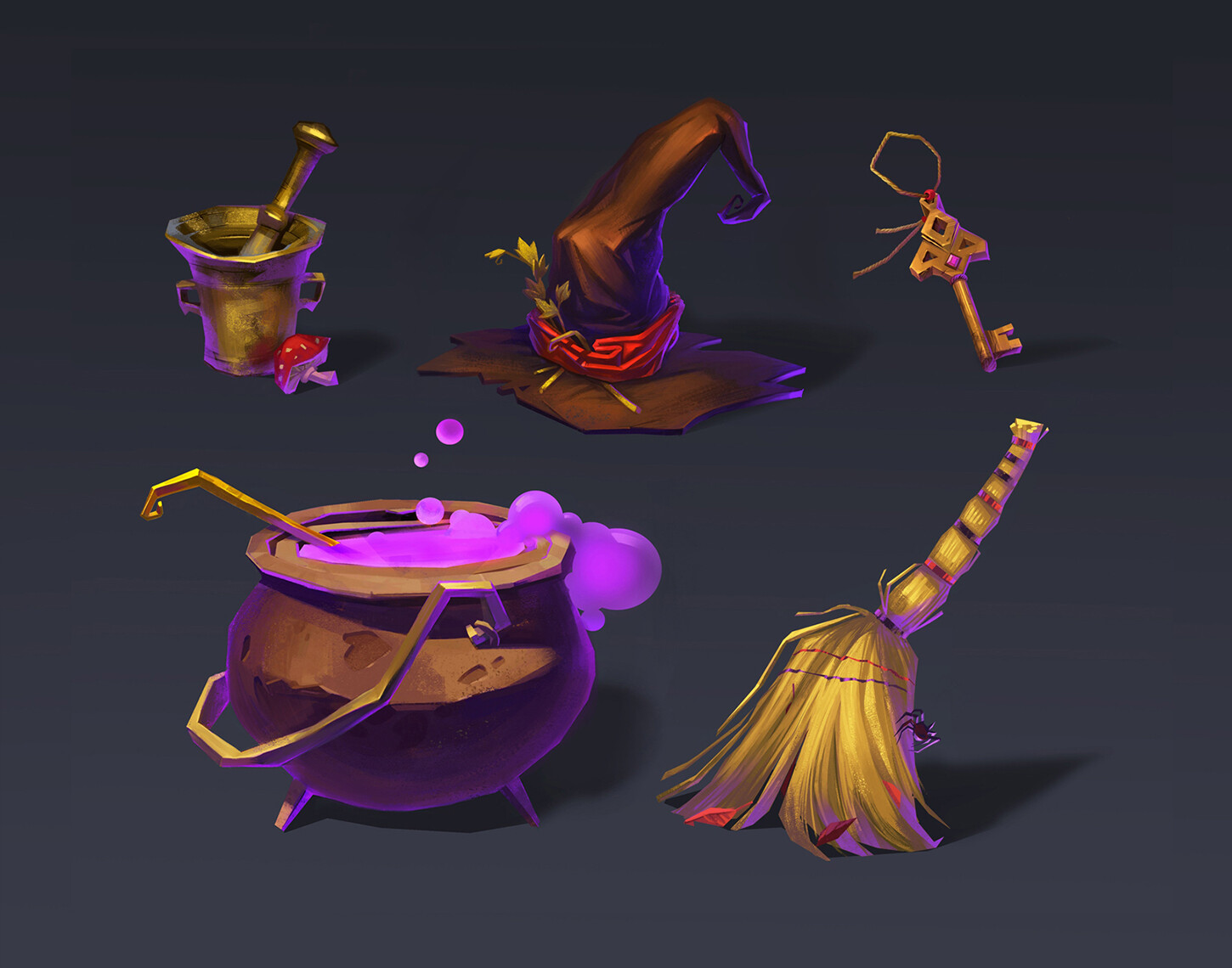 ArtStation - Witches stuff