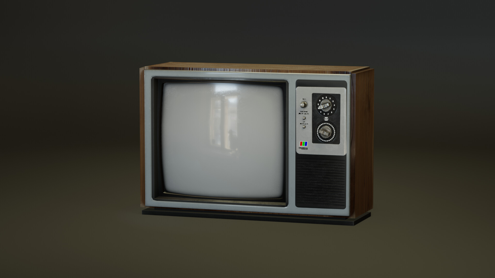 ArtStation - Old CRT Tv