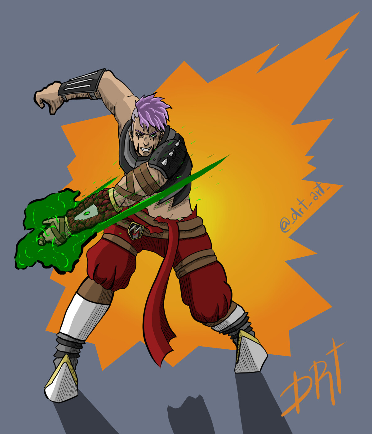 ArtStation - The fighter.