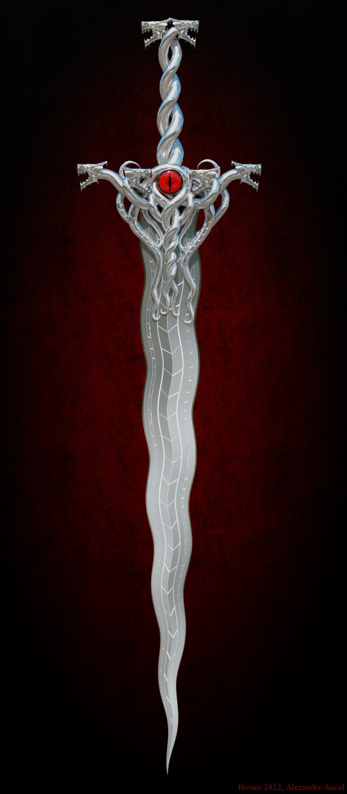 ArtStation - Olivier Ledroit Requiem's Sword
