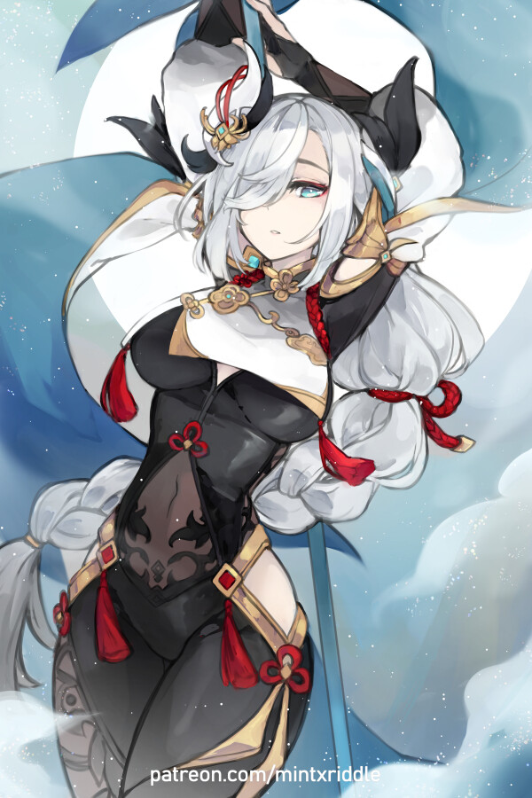 ArtStation - Shenhe - Genshin Impact