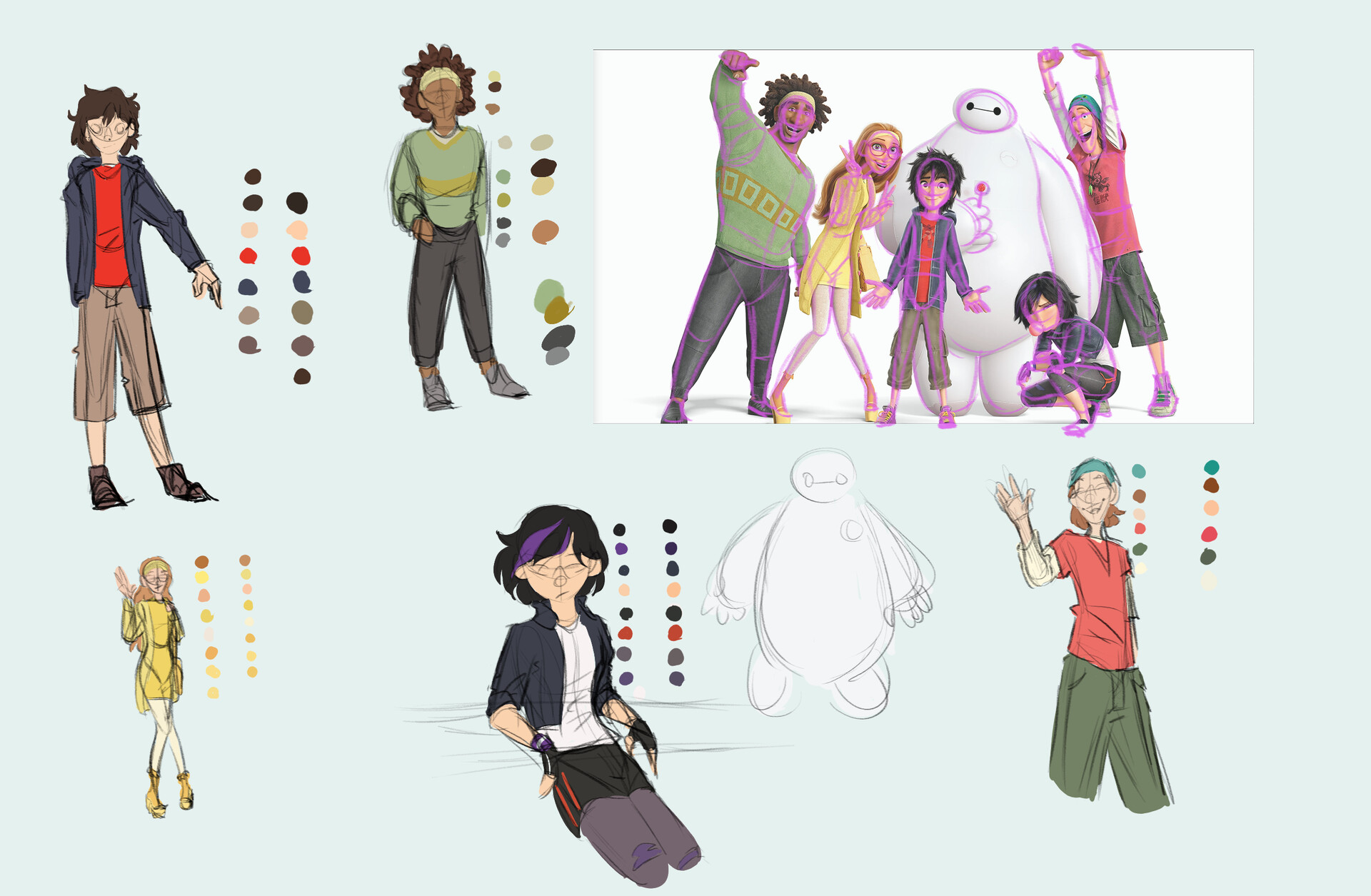 ArtStation - style study/match