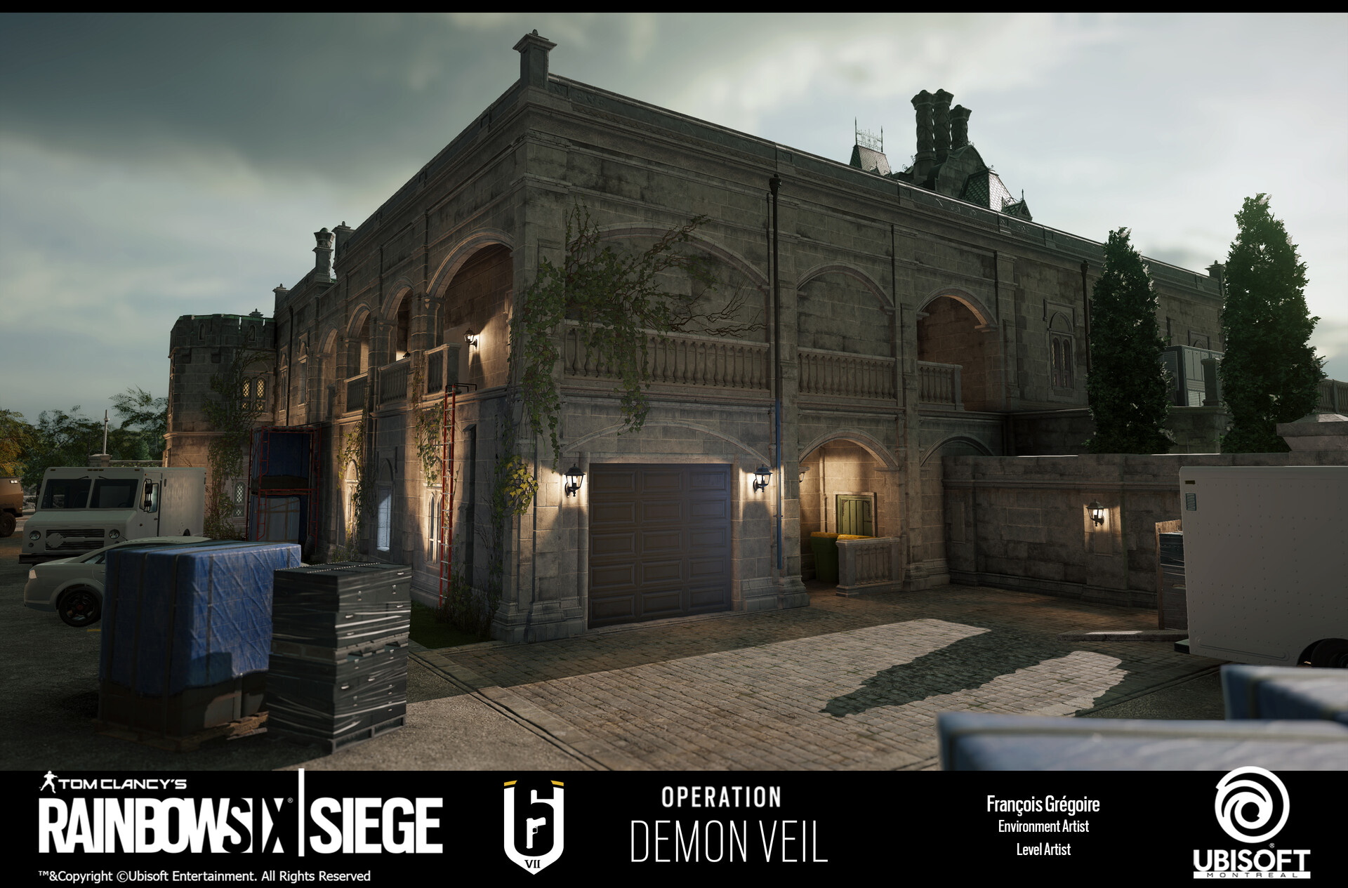 François Grégoire - Rainbow Six Siege : Emerald Plain Exterior Manor