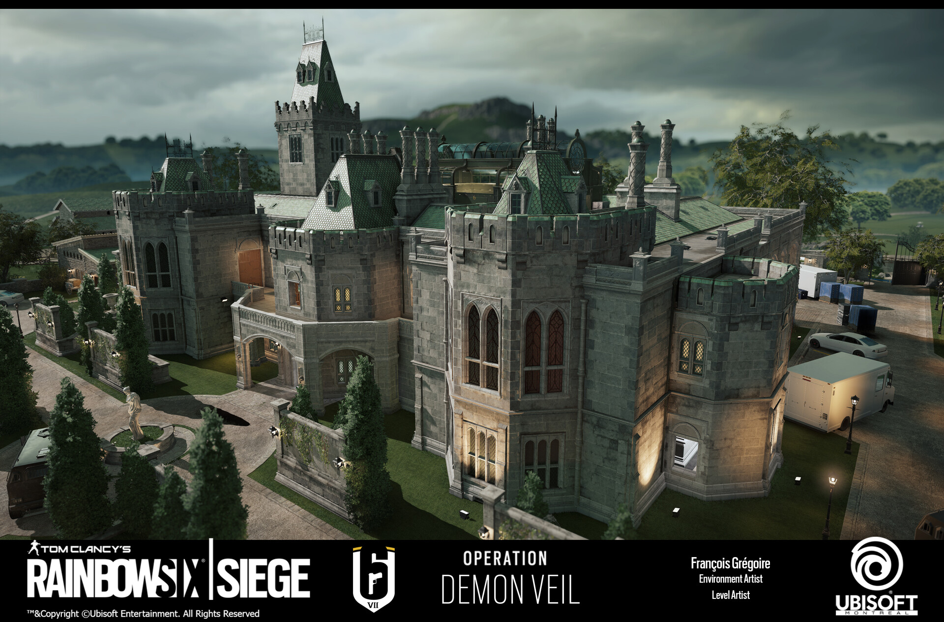 François Grégoire - Rainbow Six Siege : Emerald Plain Exterior Manor