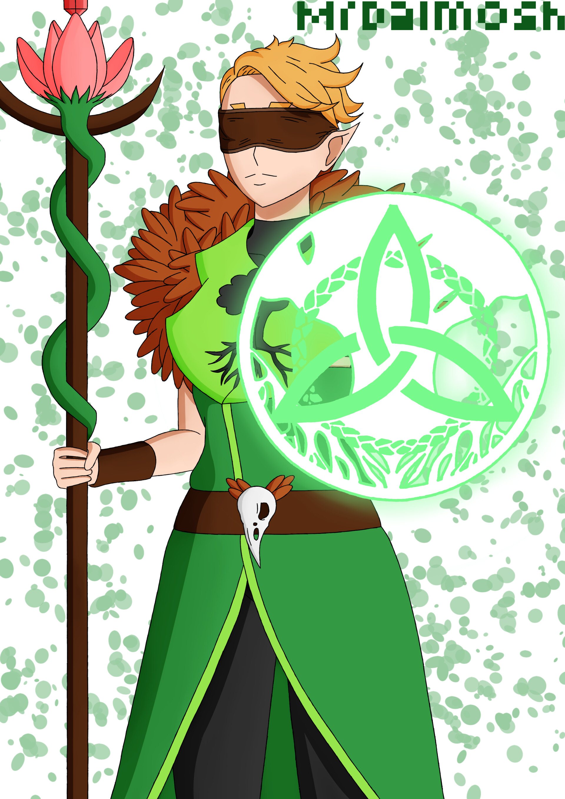 ArtStation - Elf druid OC