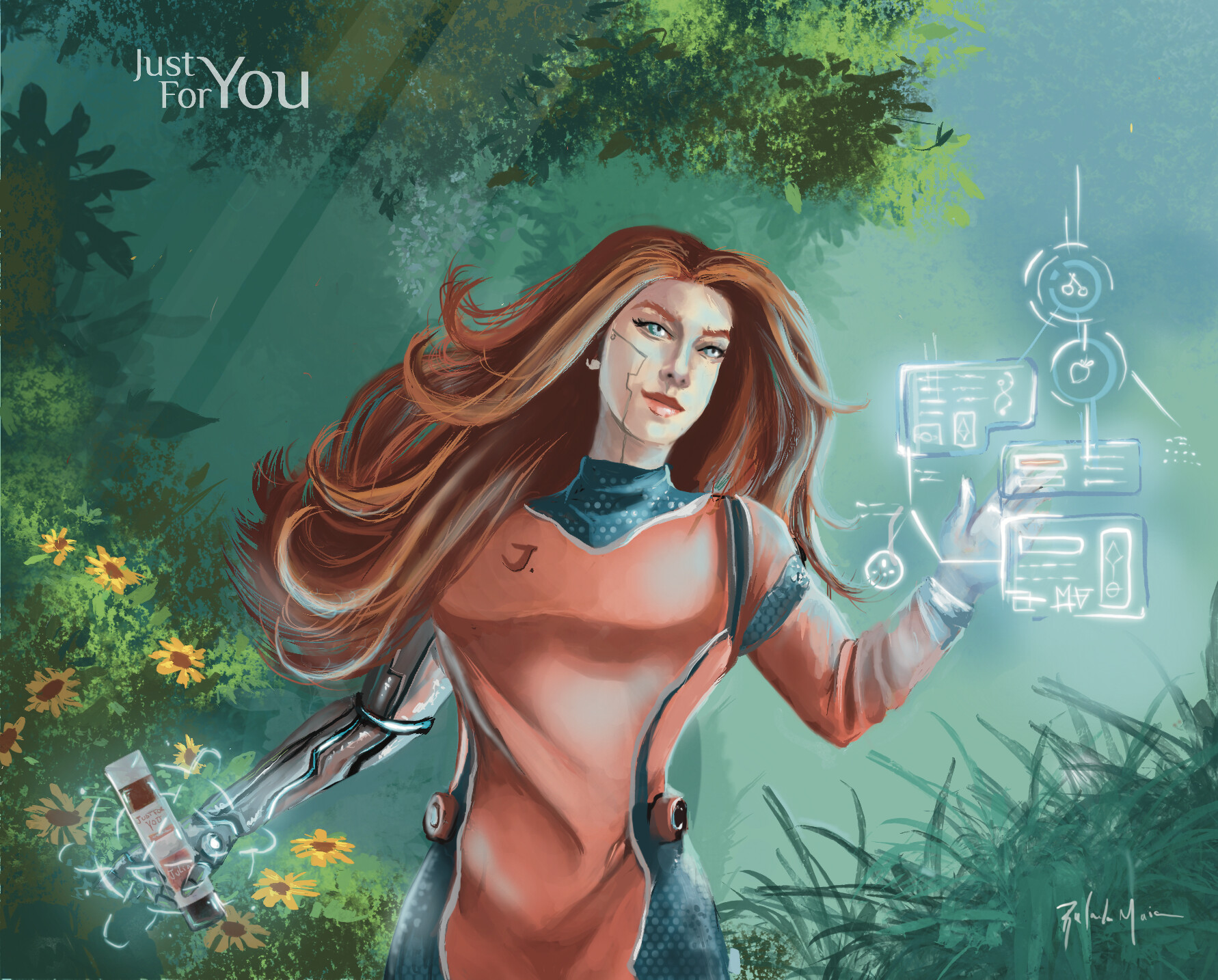ArtStation - Jul.IA - JustForYou