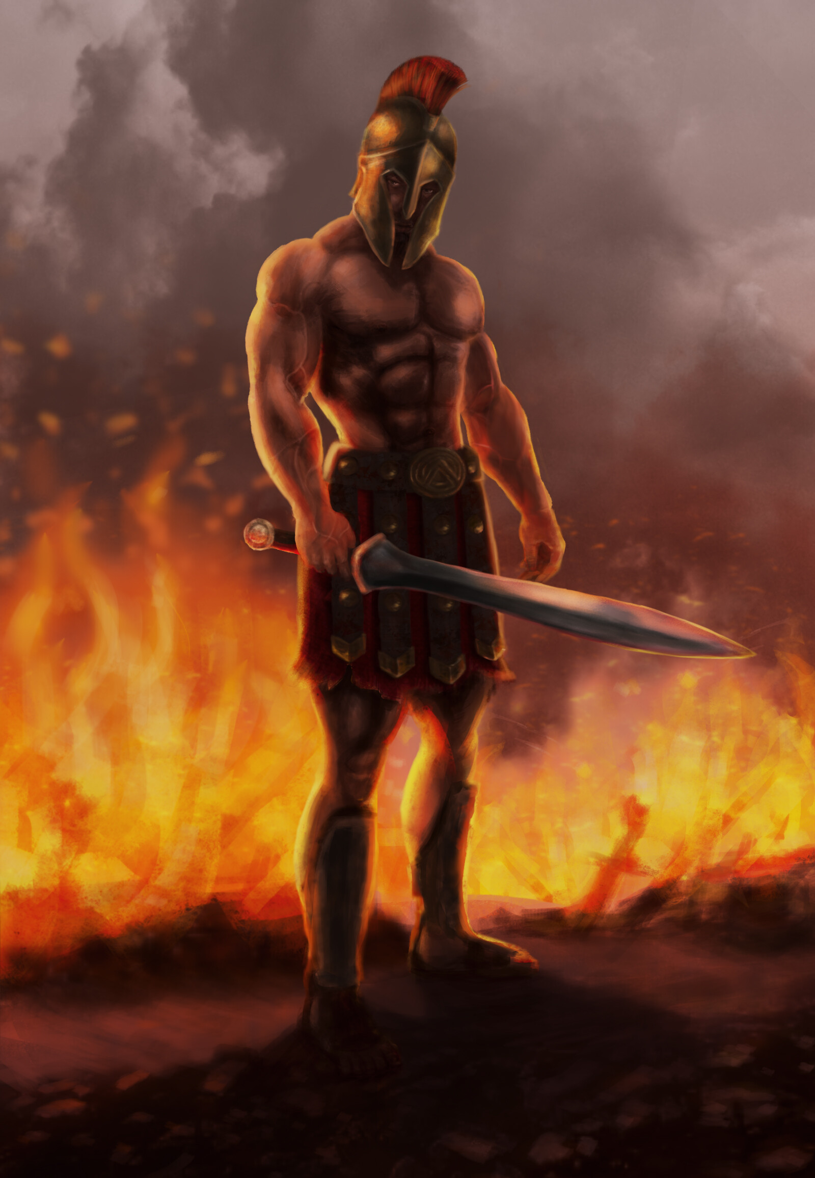 ArtStation - Maximilio - guerreiro/bárbaro/bárbaro frenético