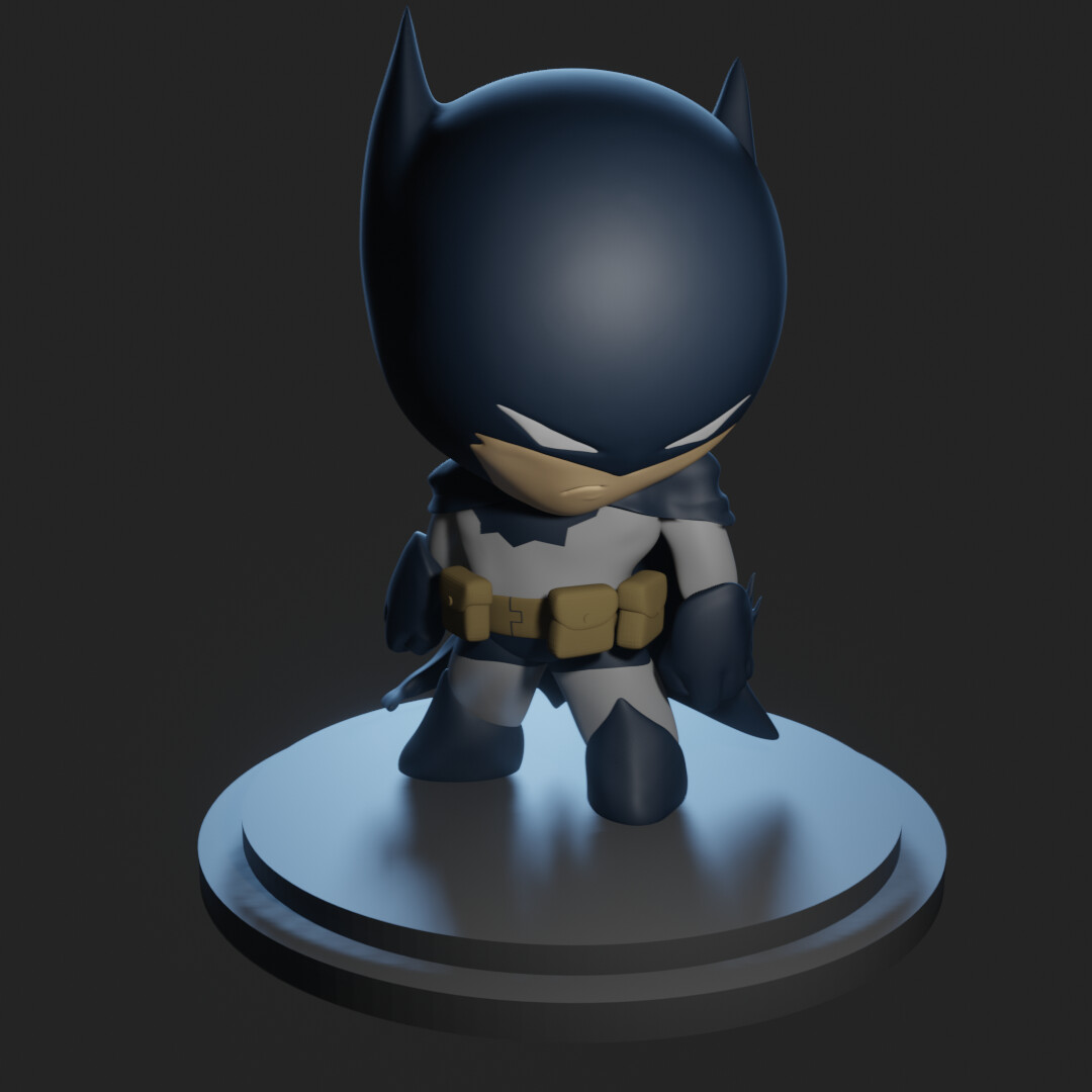 Chibi Batman Cartoon