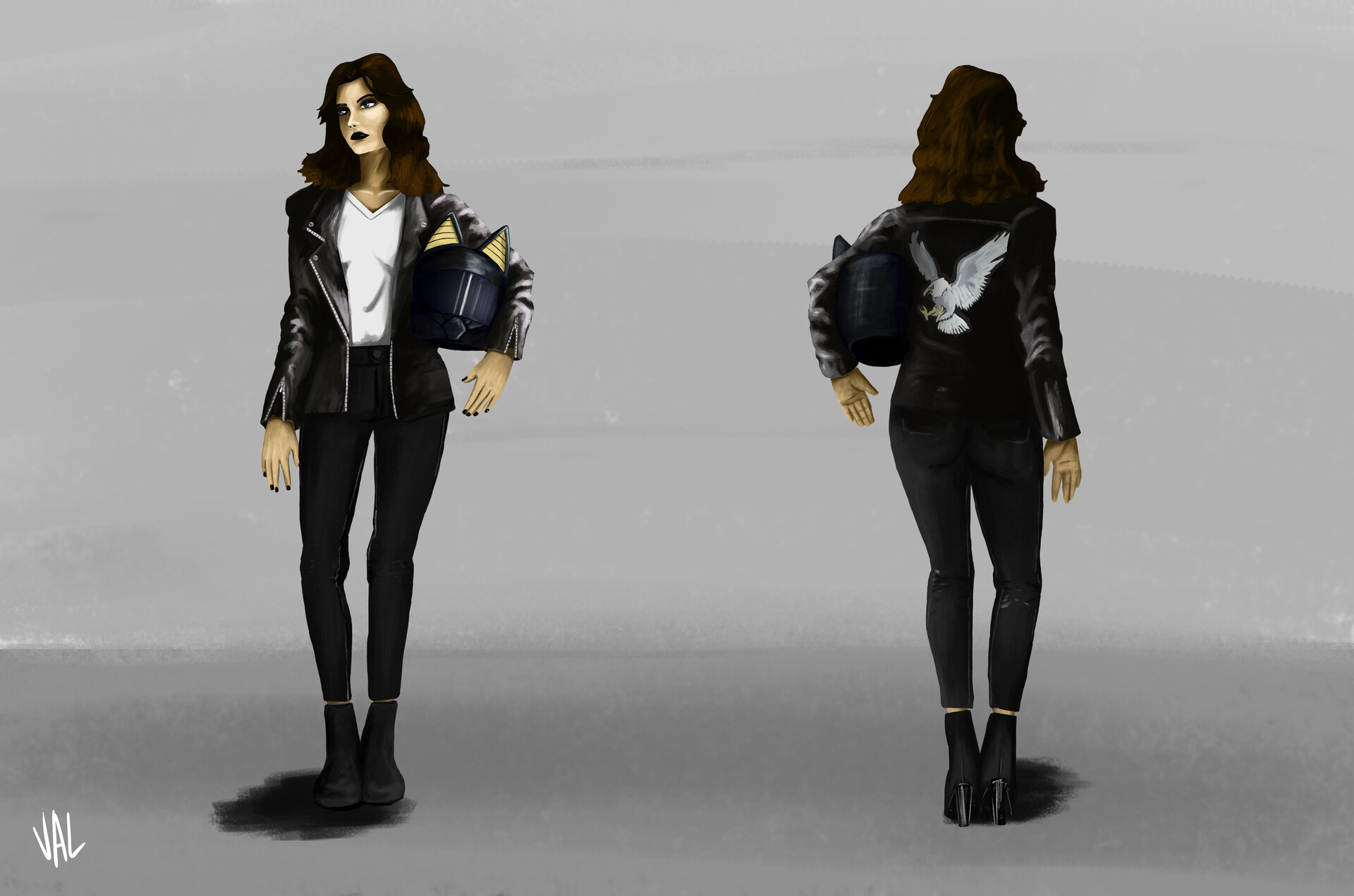 ArtStation - Female Character Sheet