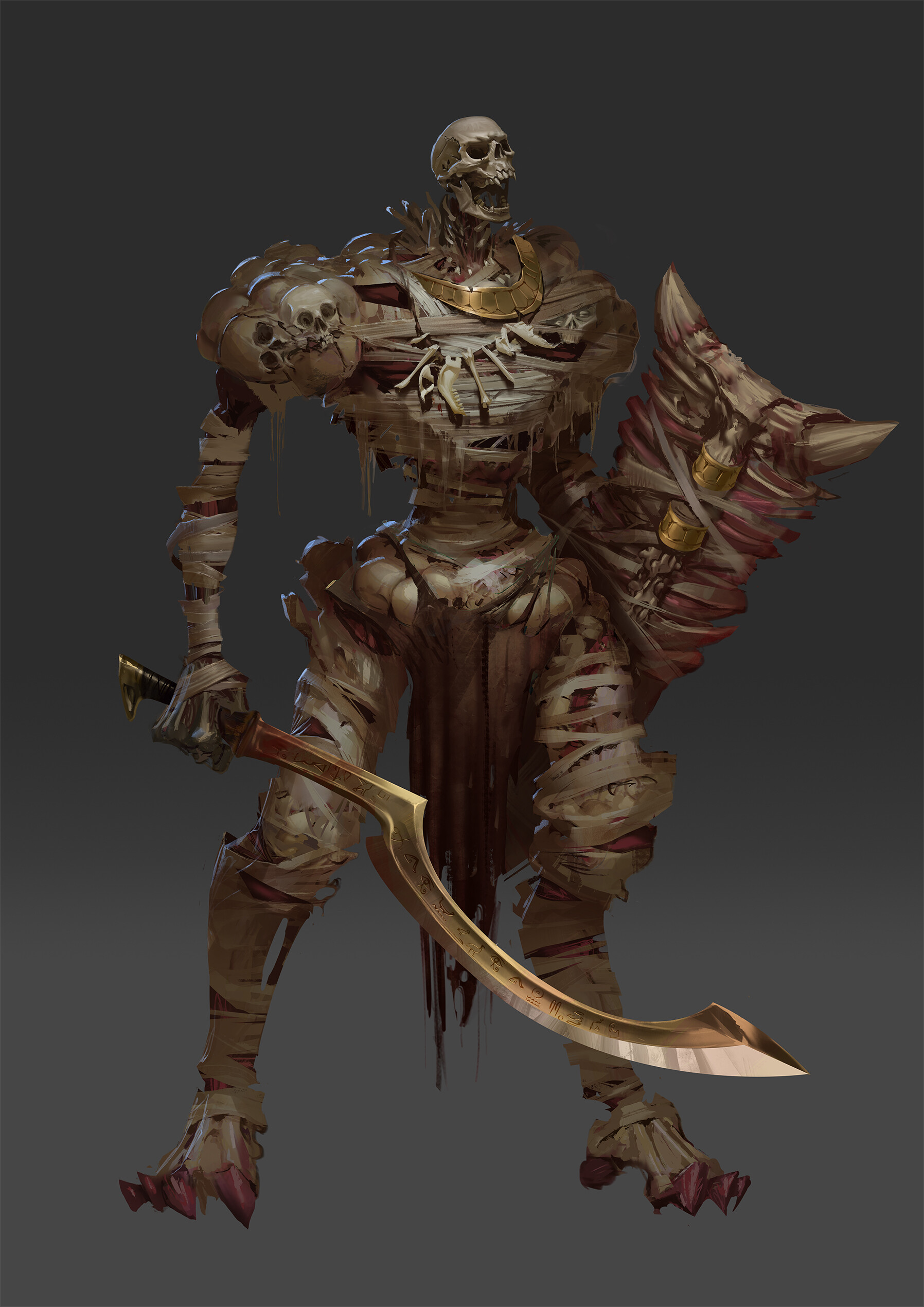 ArtStation - The Undead Golem