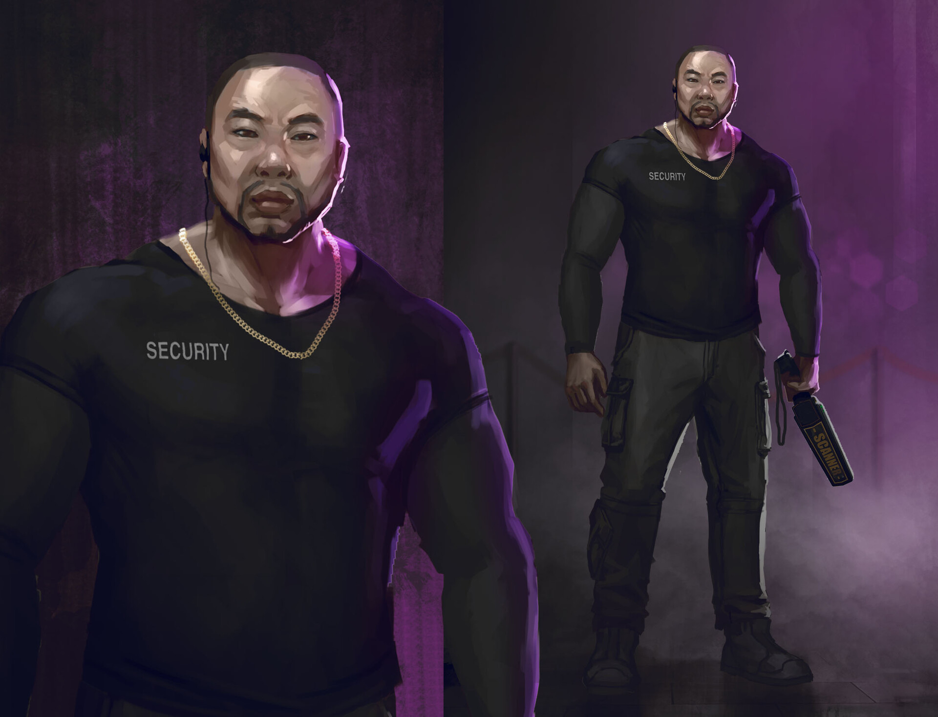 ArtStation - Bouncer - Kang