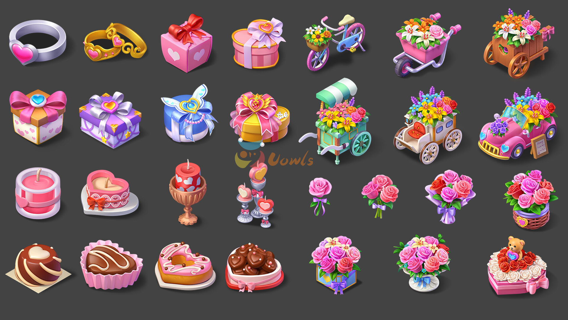 ArtStation - Some merge decorations