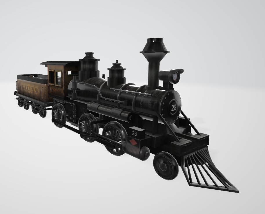 ArtStation - ANCIENT TRAIN