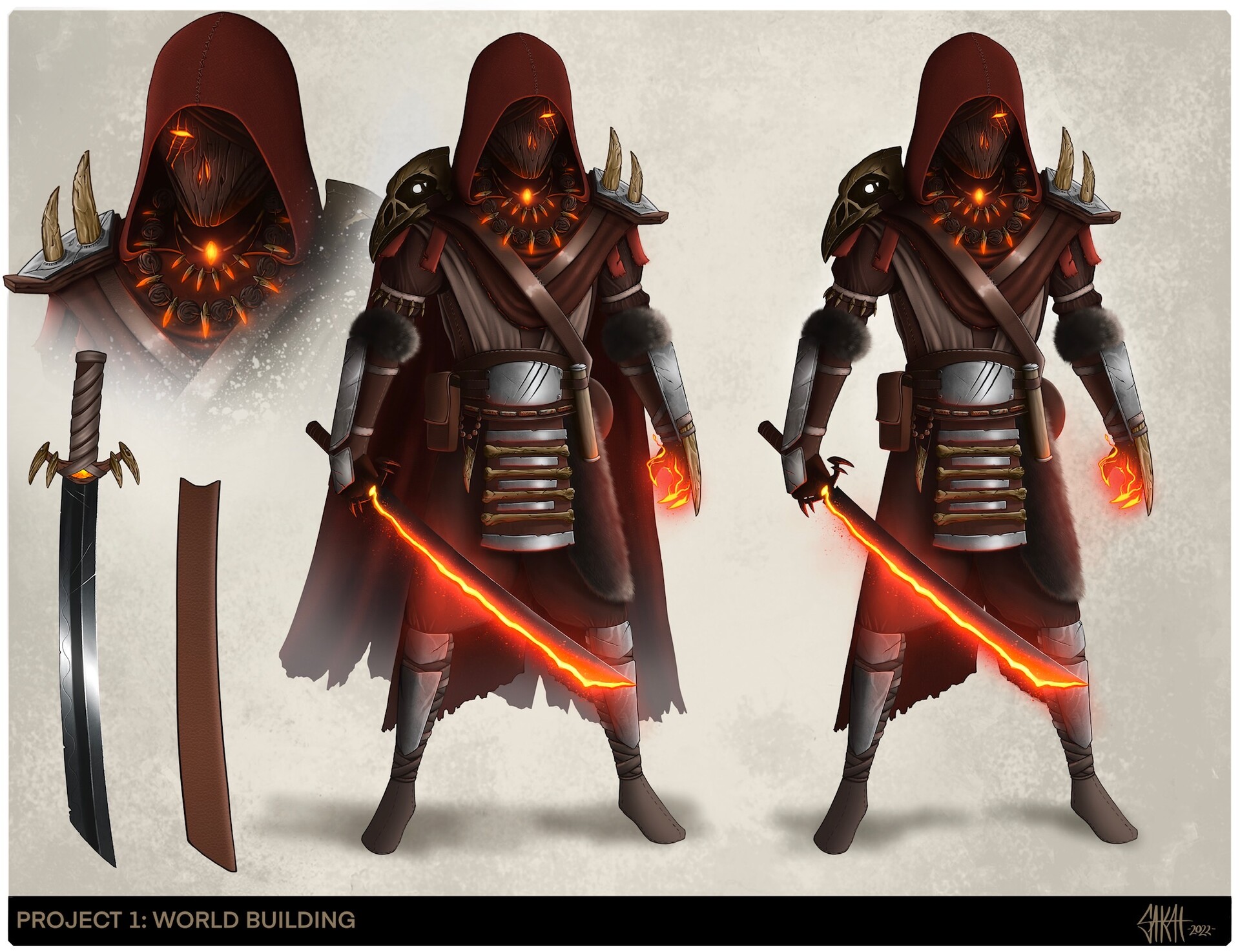 ArtStation - Assassin Character Design