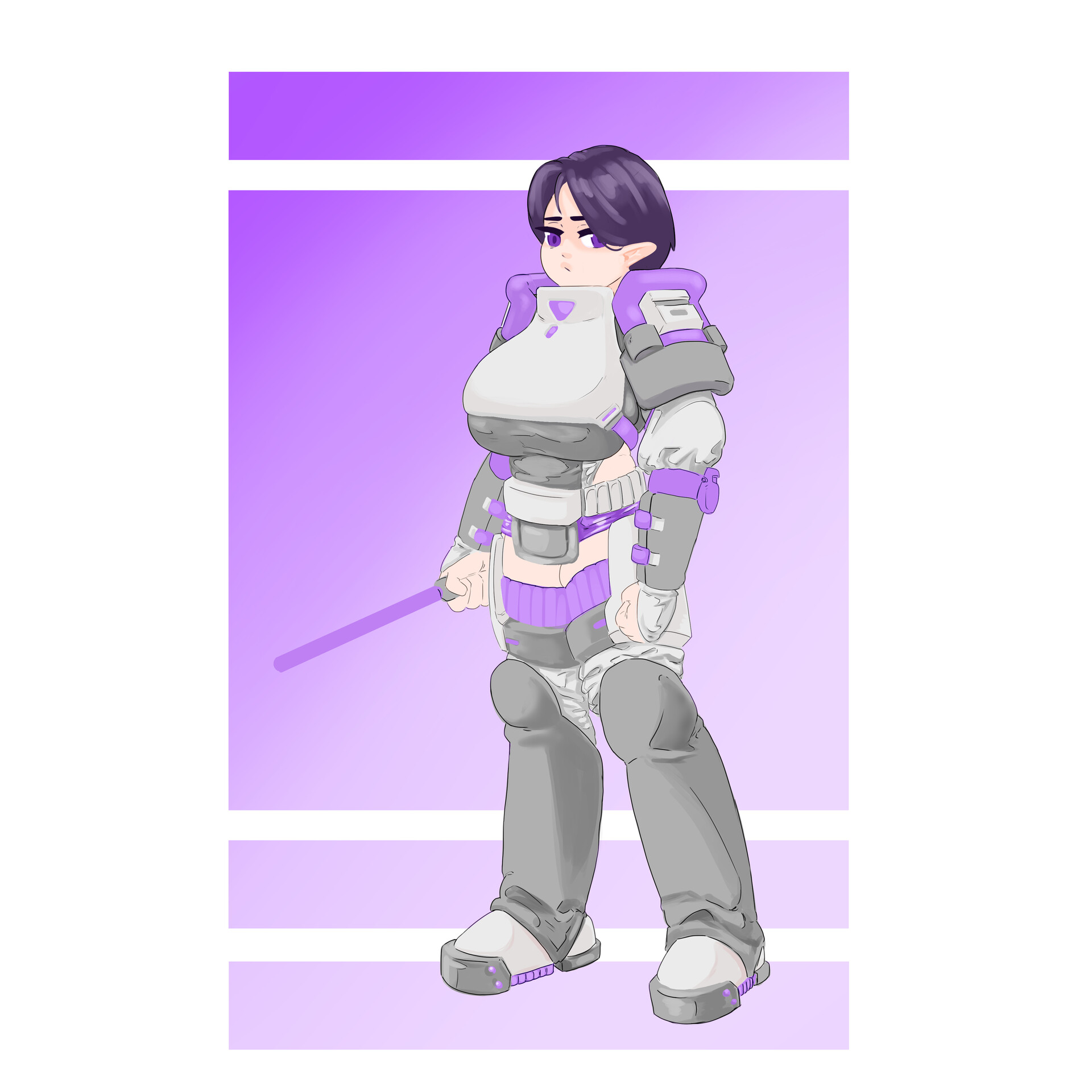 ArtStation - halfling guard