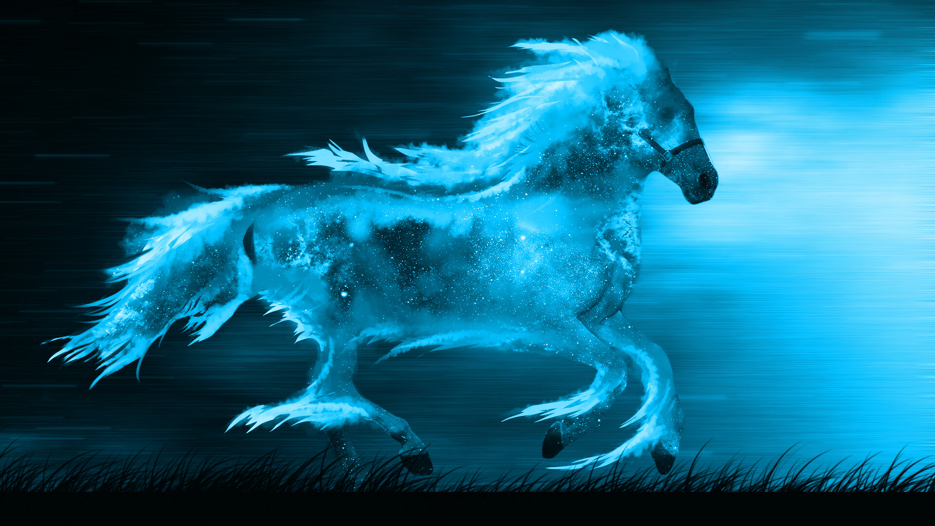 Ice Horse Wallpaper