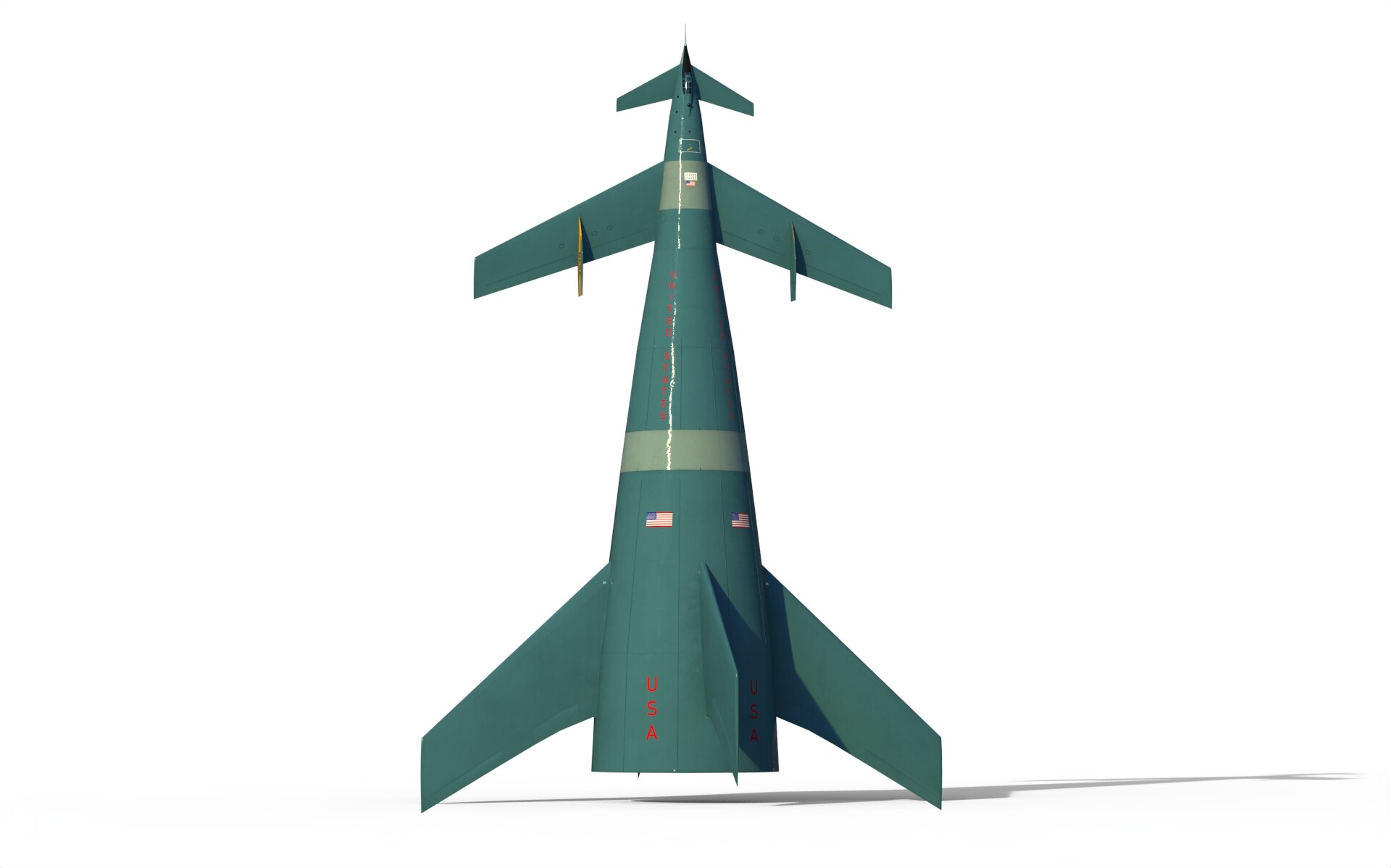 Tim Samedov - Von Braun Ferry Rocket 3D model