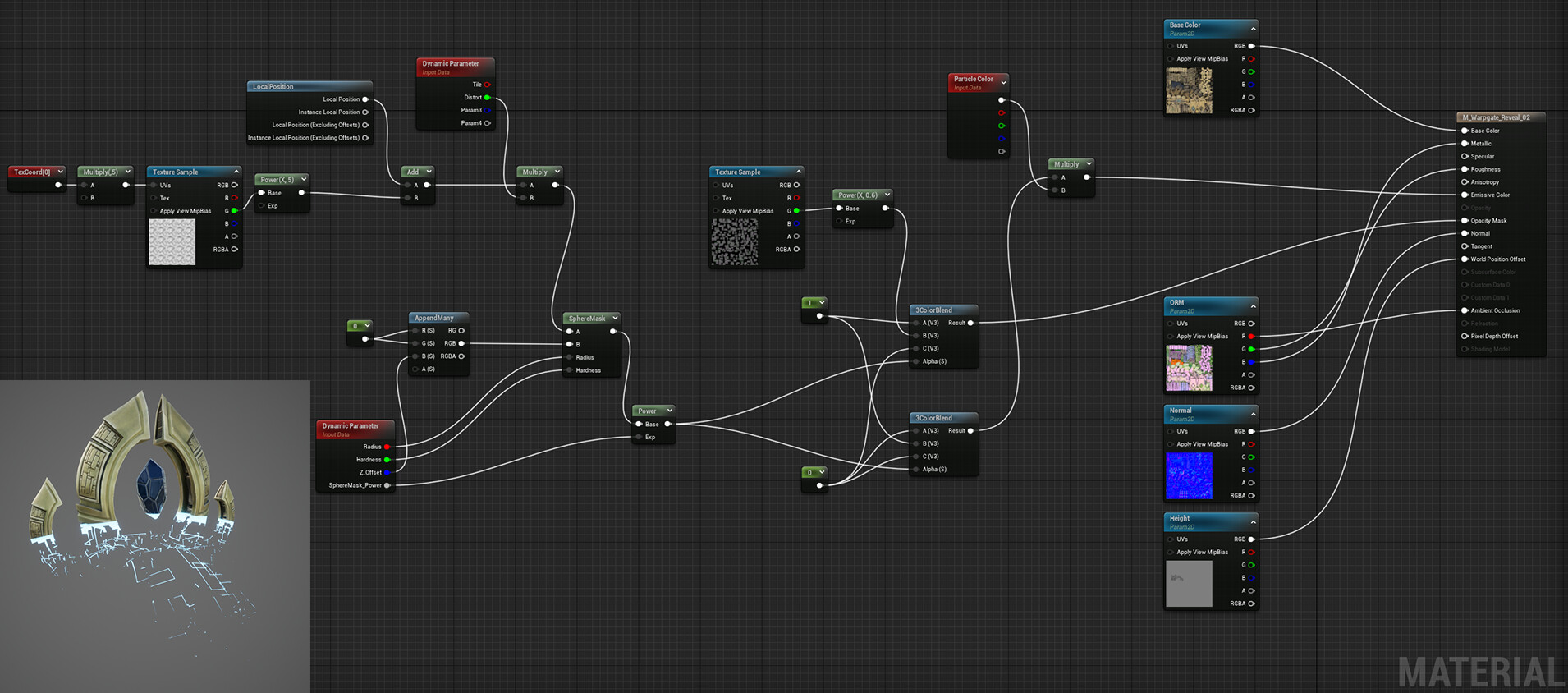 Anton Fjällman - StarCraft2 Gateway/Warpgate Niagara FX (Fan Art)