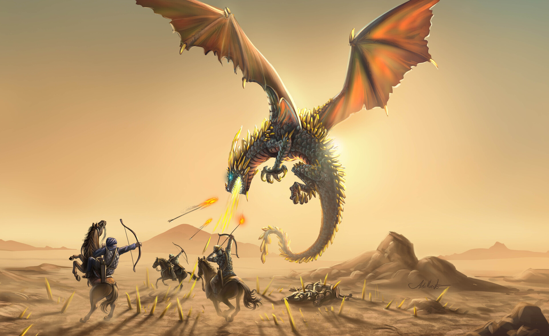 ArtStation - CRYSTAL DRAGON