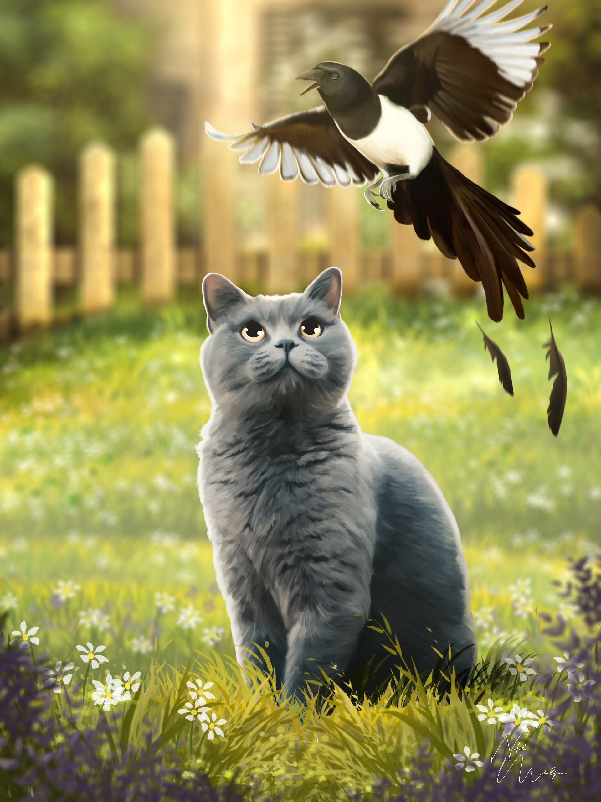 ArtStation - Milo and the Magpies (Second Maze)
