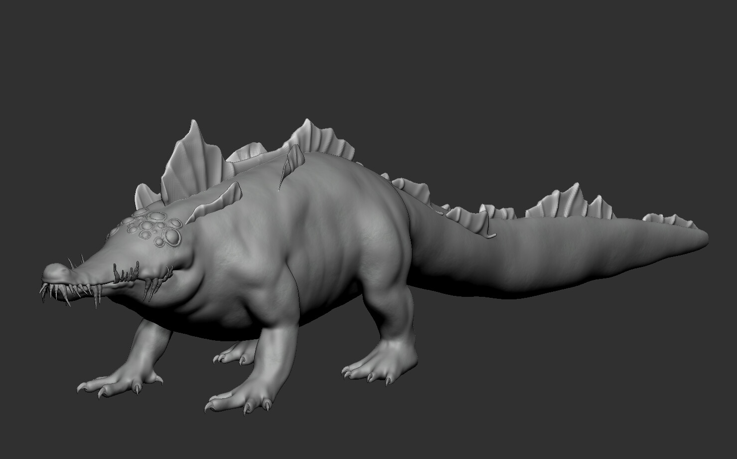 ArtStation - Mutant Terrestrial gator