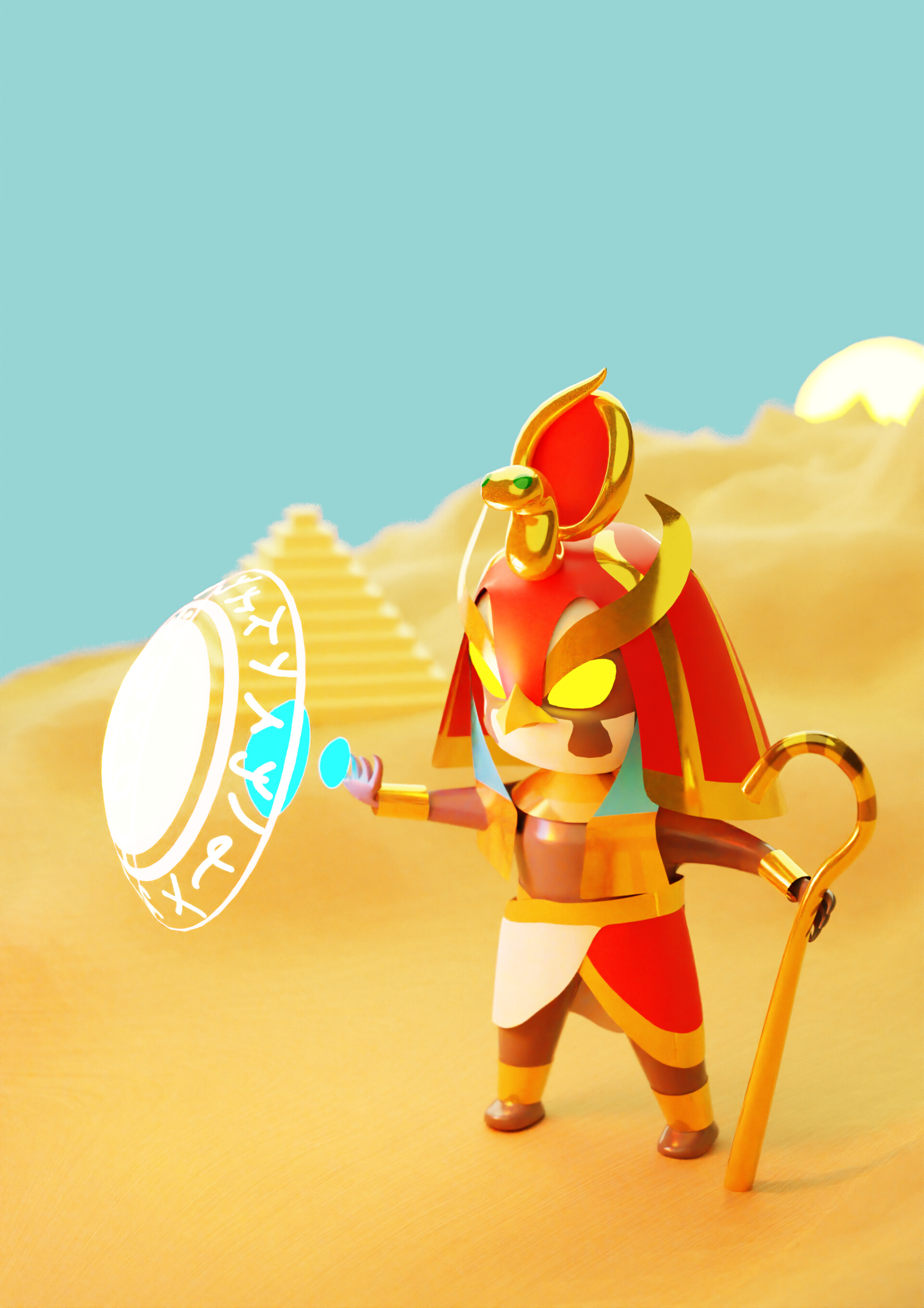 ArtStation - Ra: Summoner's Greed Fan Art