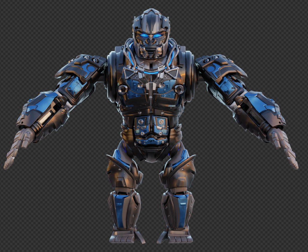 ArtStation - Gorilla Mech