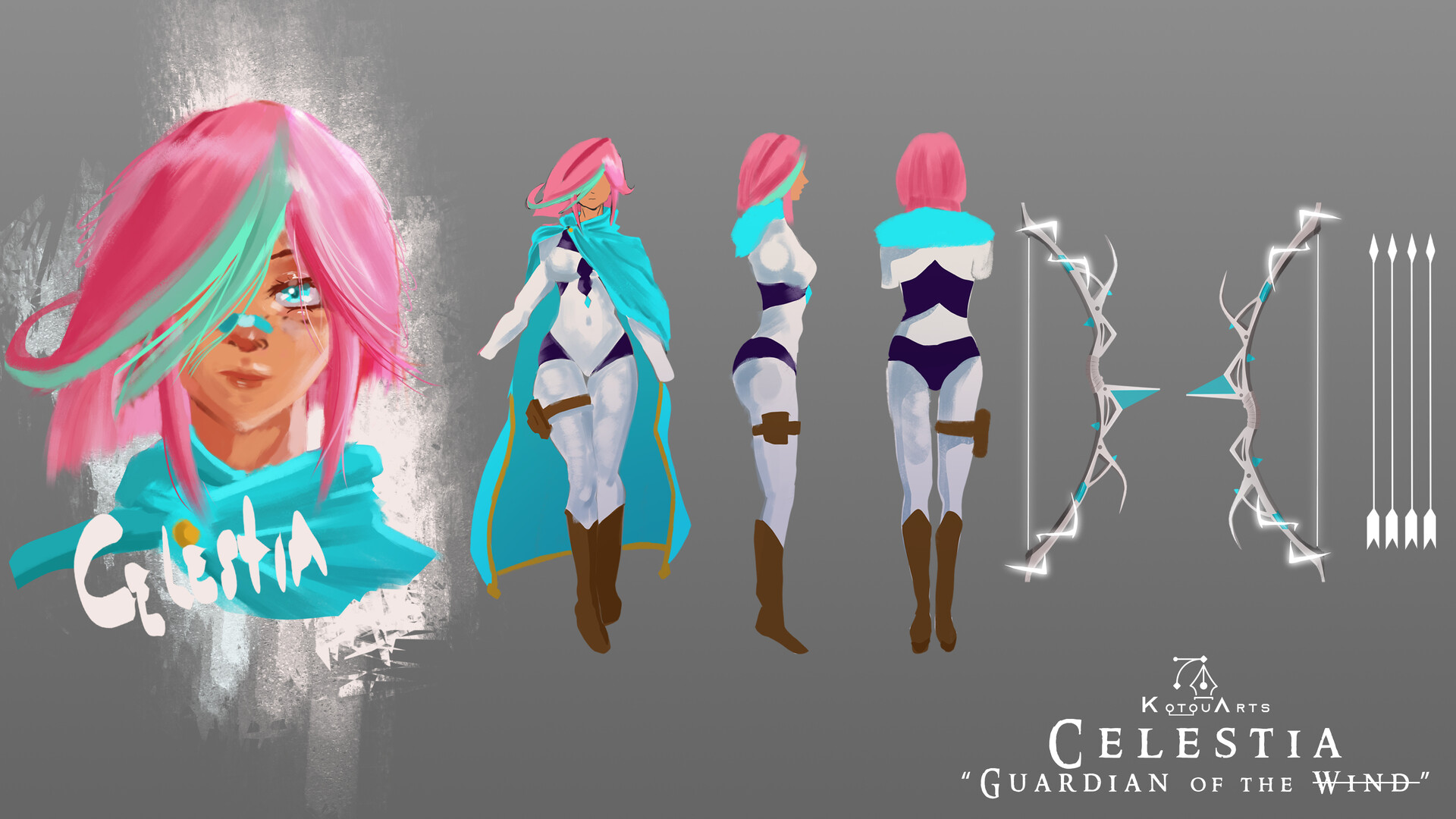 ArtStation - Celestia Character Design