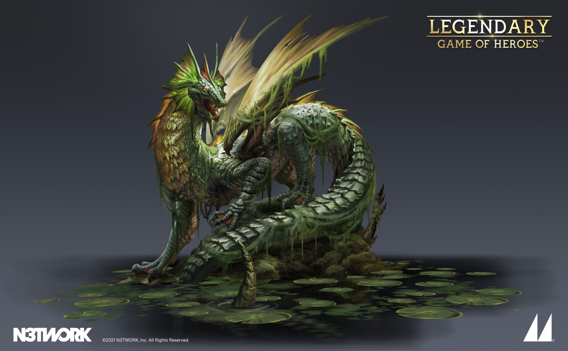 Mooncolony - Swamp Dragon | Legendary: Game of Heroes