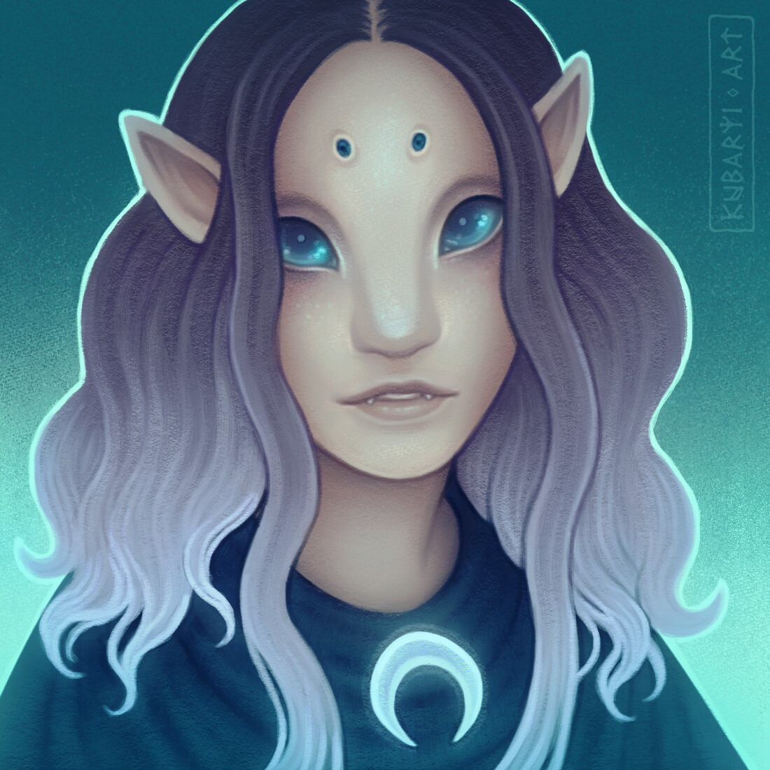 ArtStation - Moth Kid Portrait