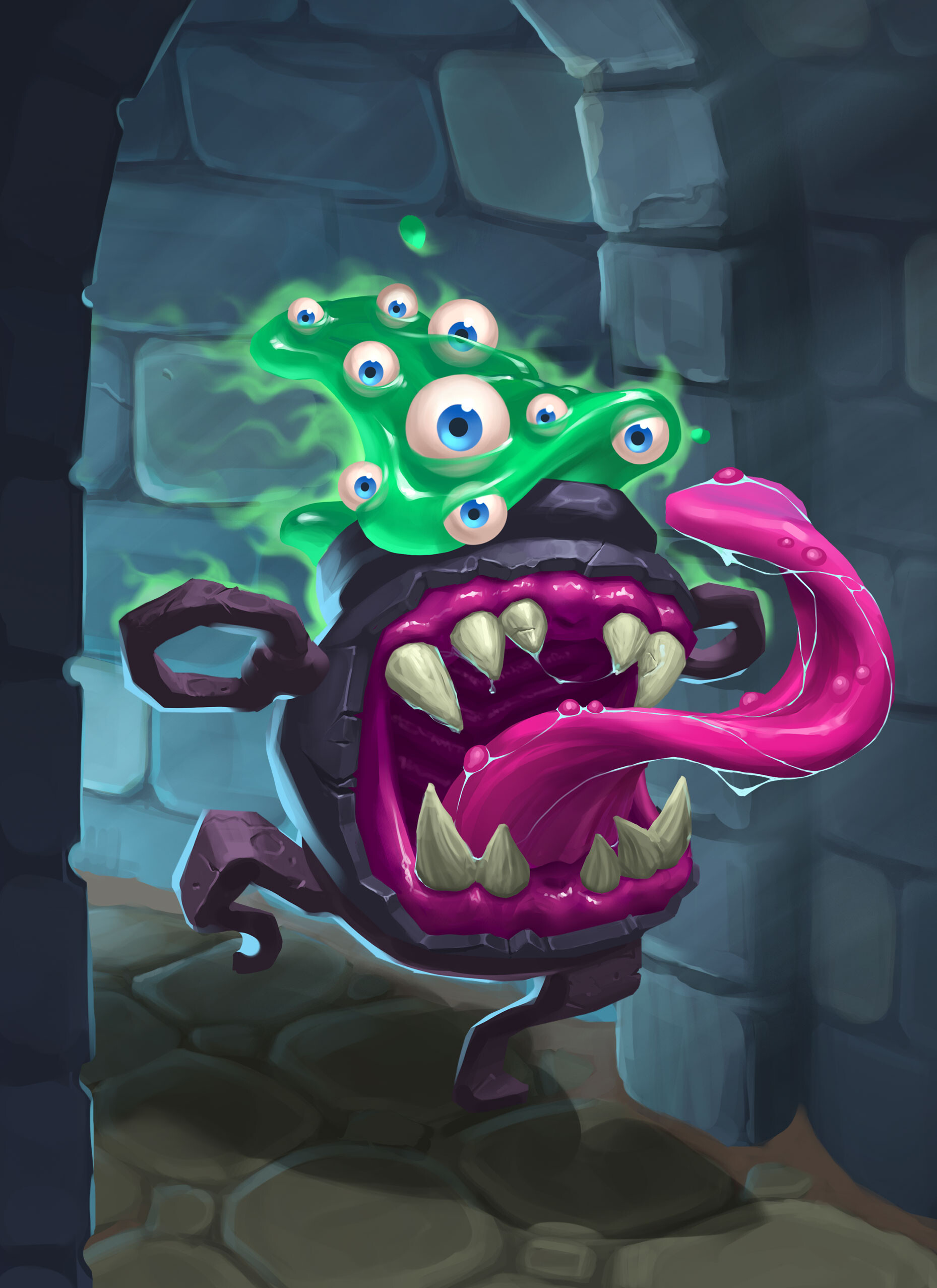 ArtStation - Enchanted cauldron