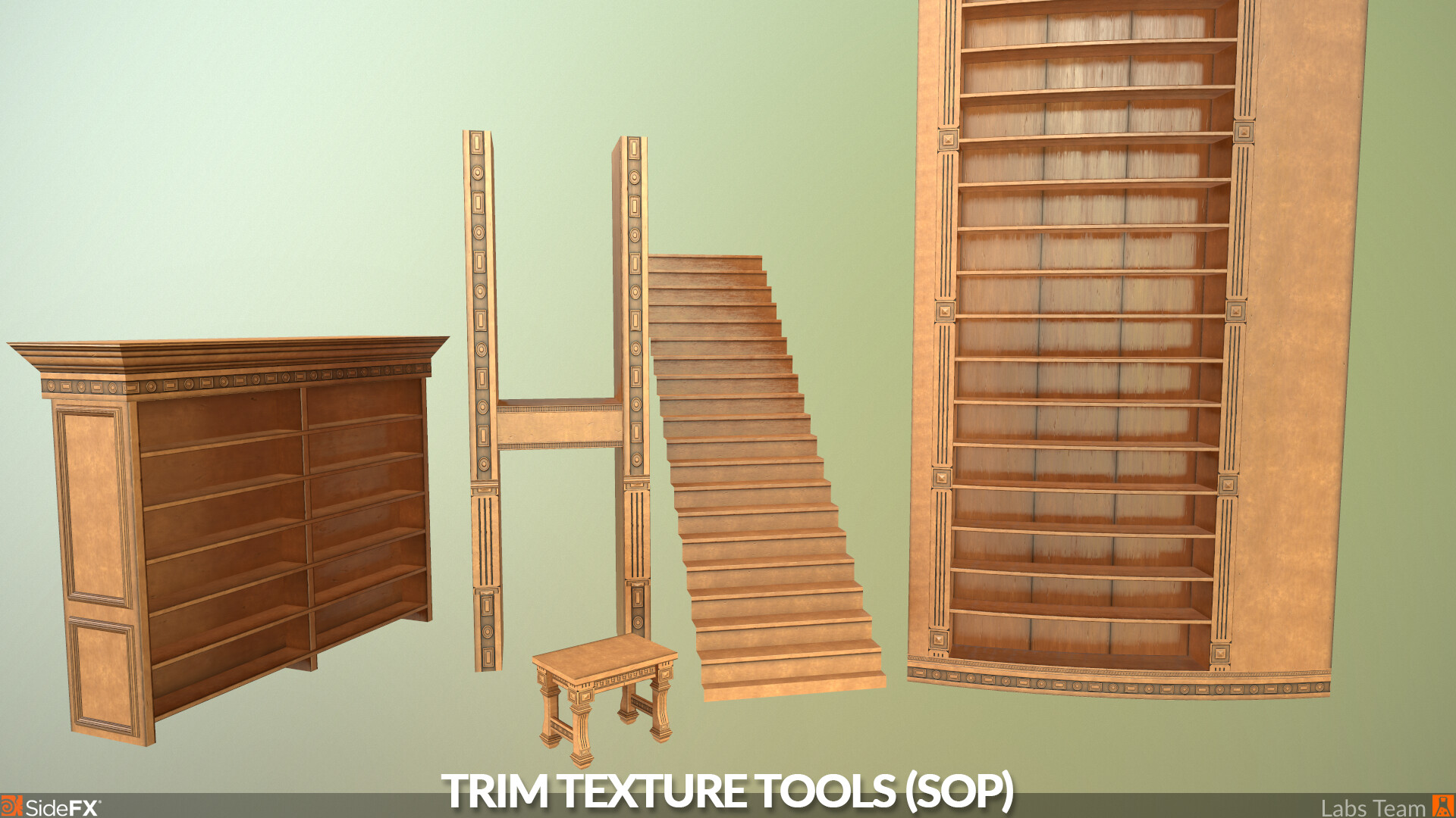 SideFX Labs - Labs Trim Texture Tools