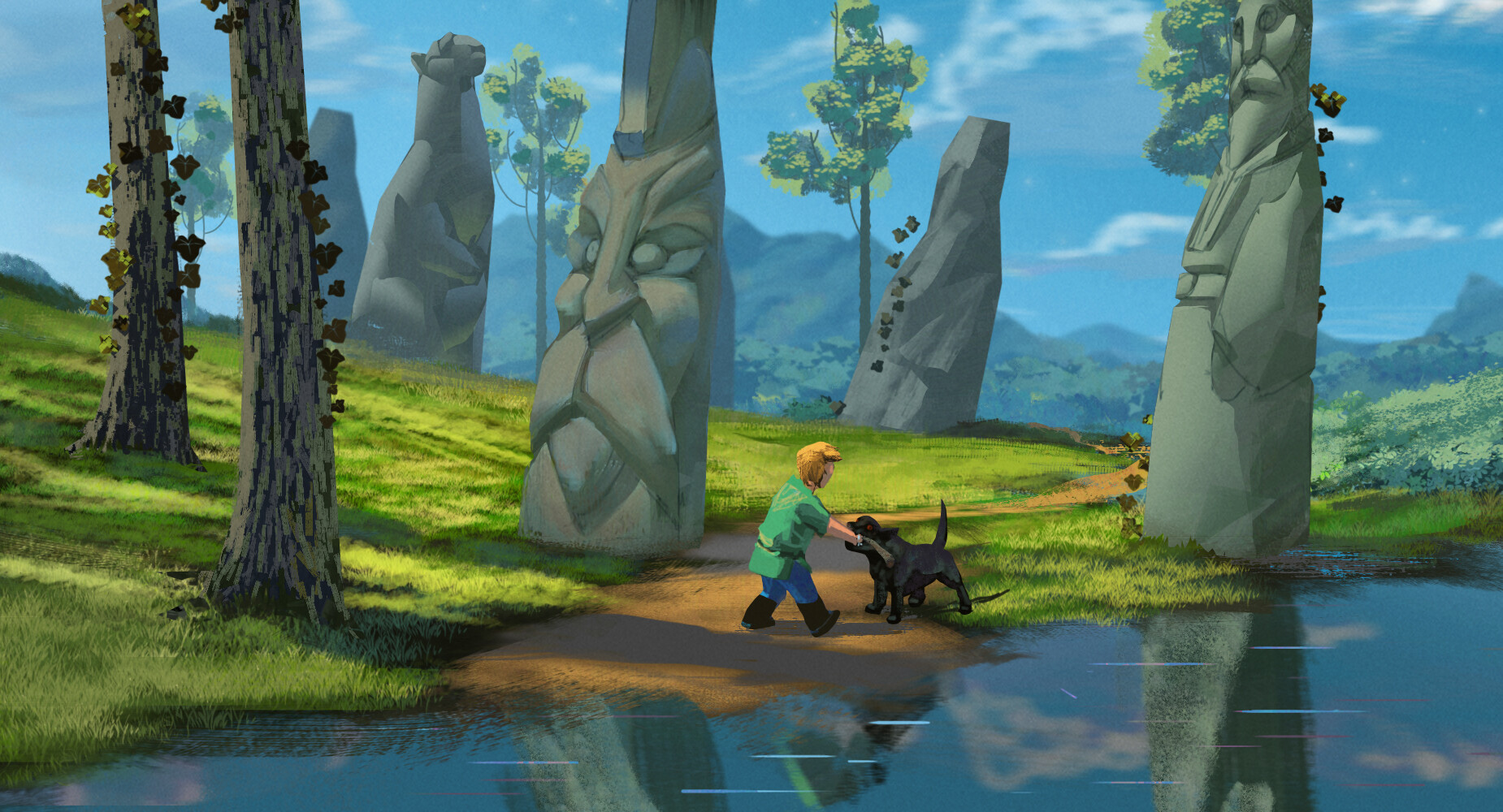 ArtStation - The Tale of Fenrir - Key Frames