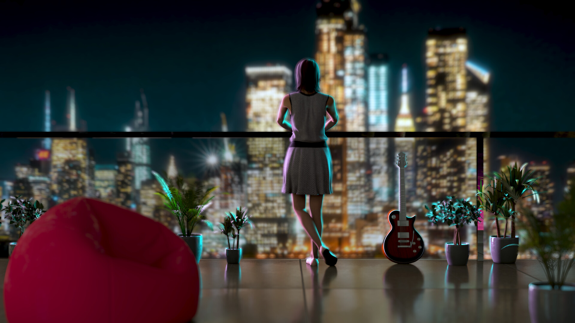 ArtStation - Roof Top - Exterior