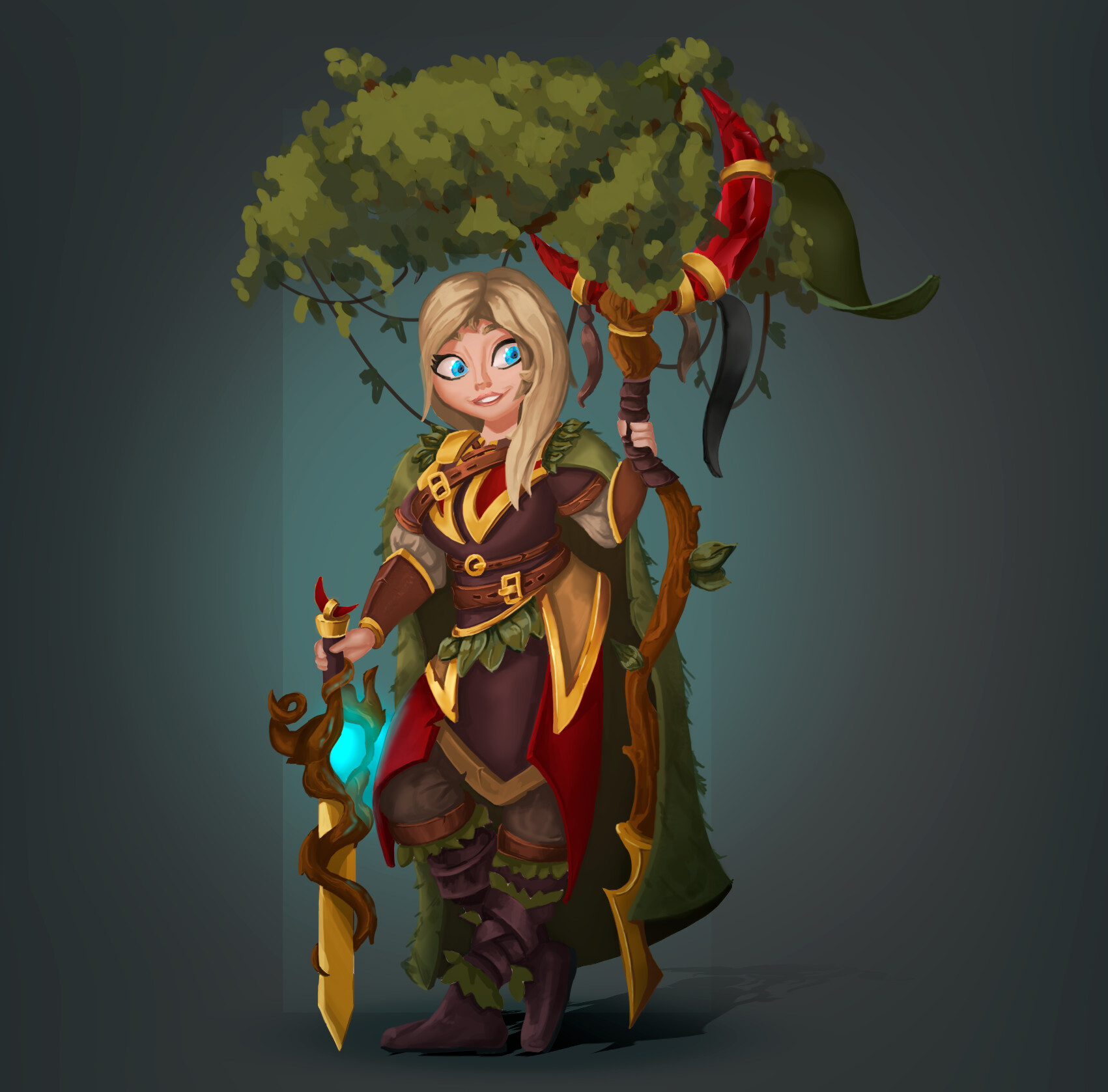 ArtStation - Forest Enchantress