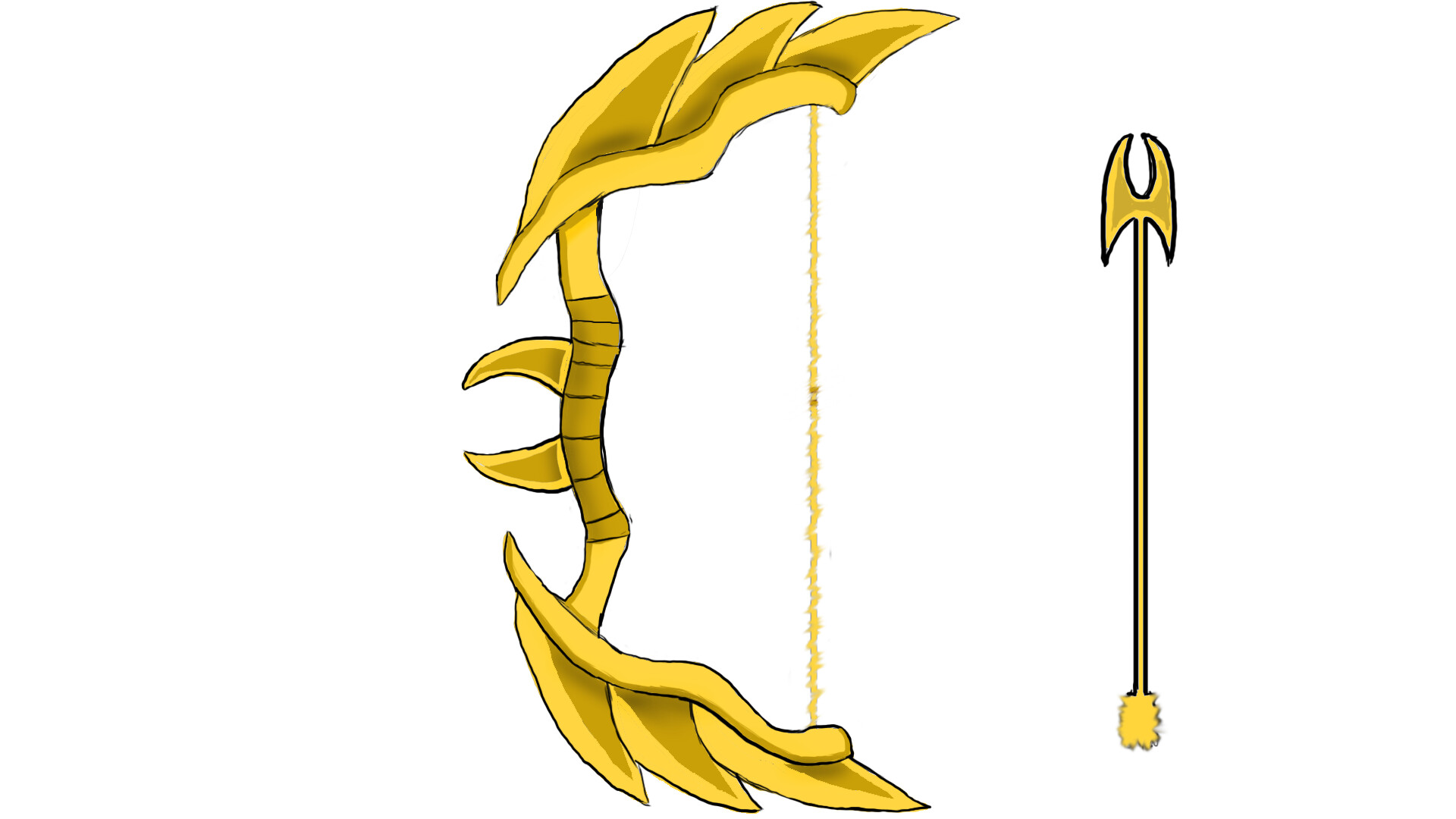 ArtStation - Angelic Bow (Wings of Archon)