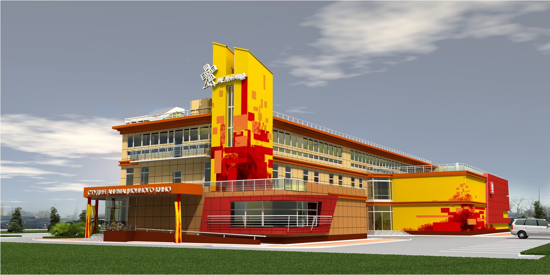 ArtStation - The project of the animation studio "Melnitsa"