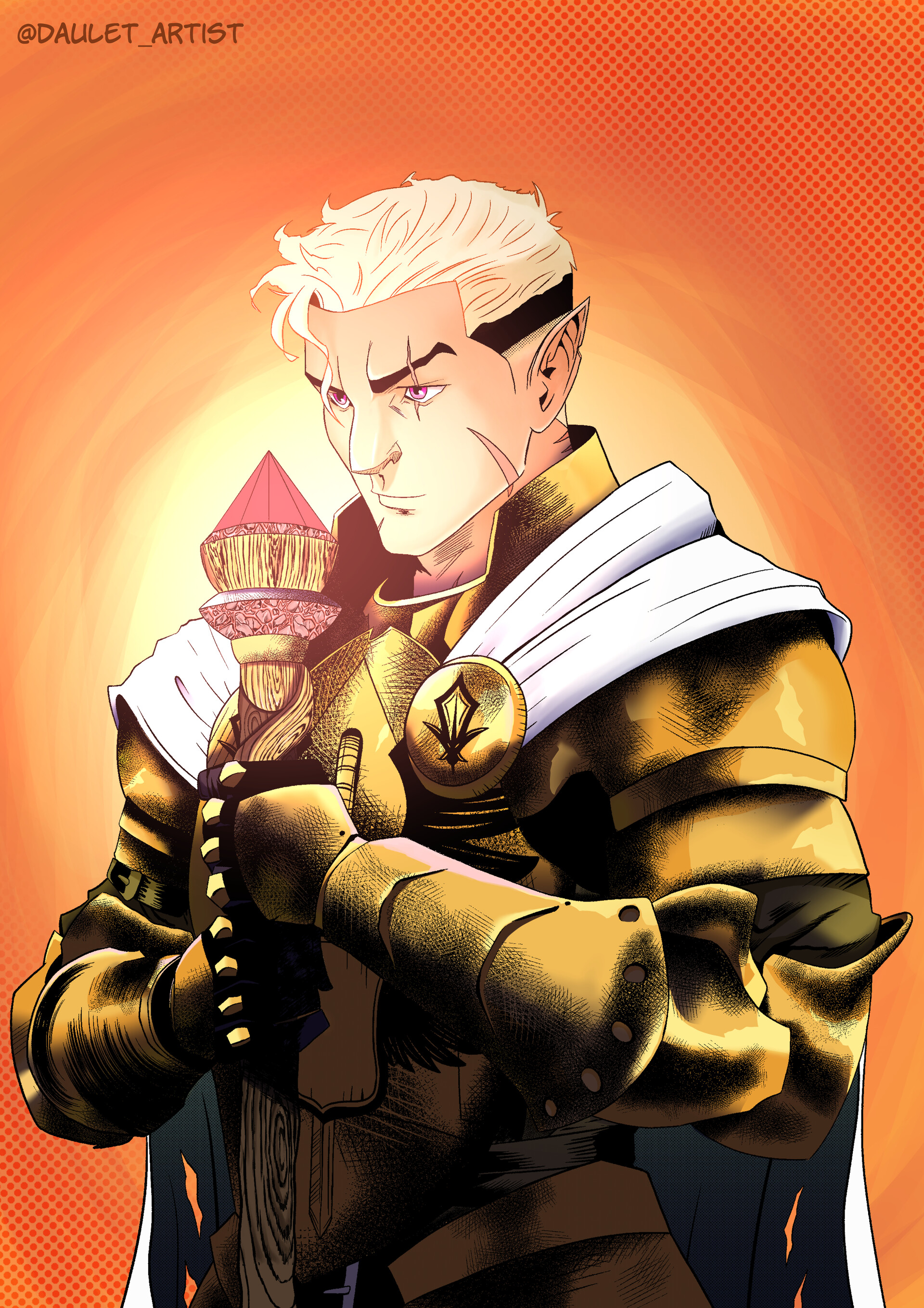 Artstation Golden Guard From The Owl House Fan Art
